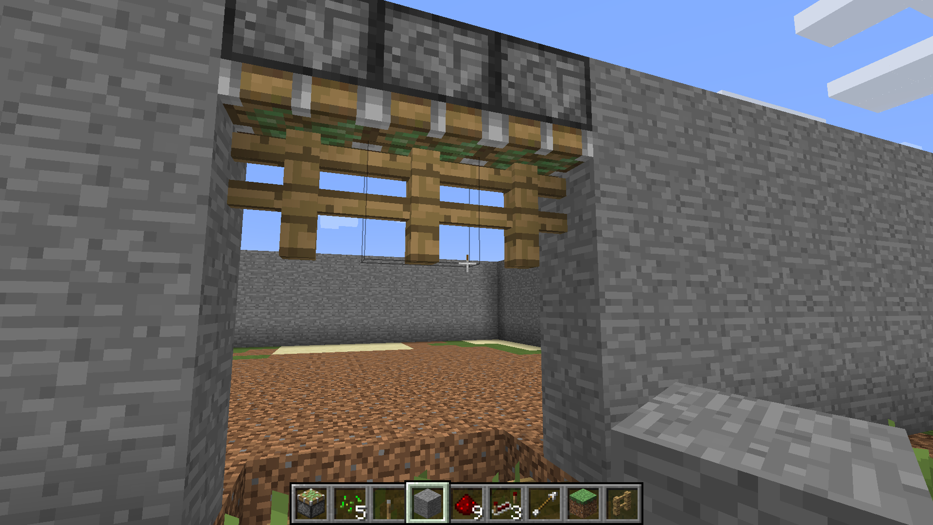 Minecraft Castle Gate Redstone