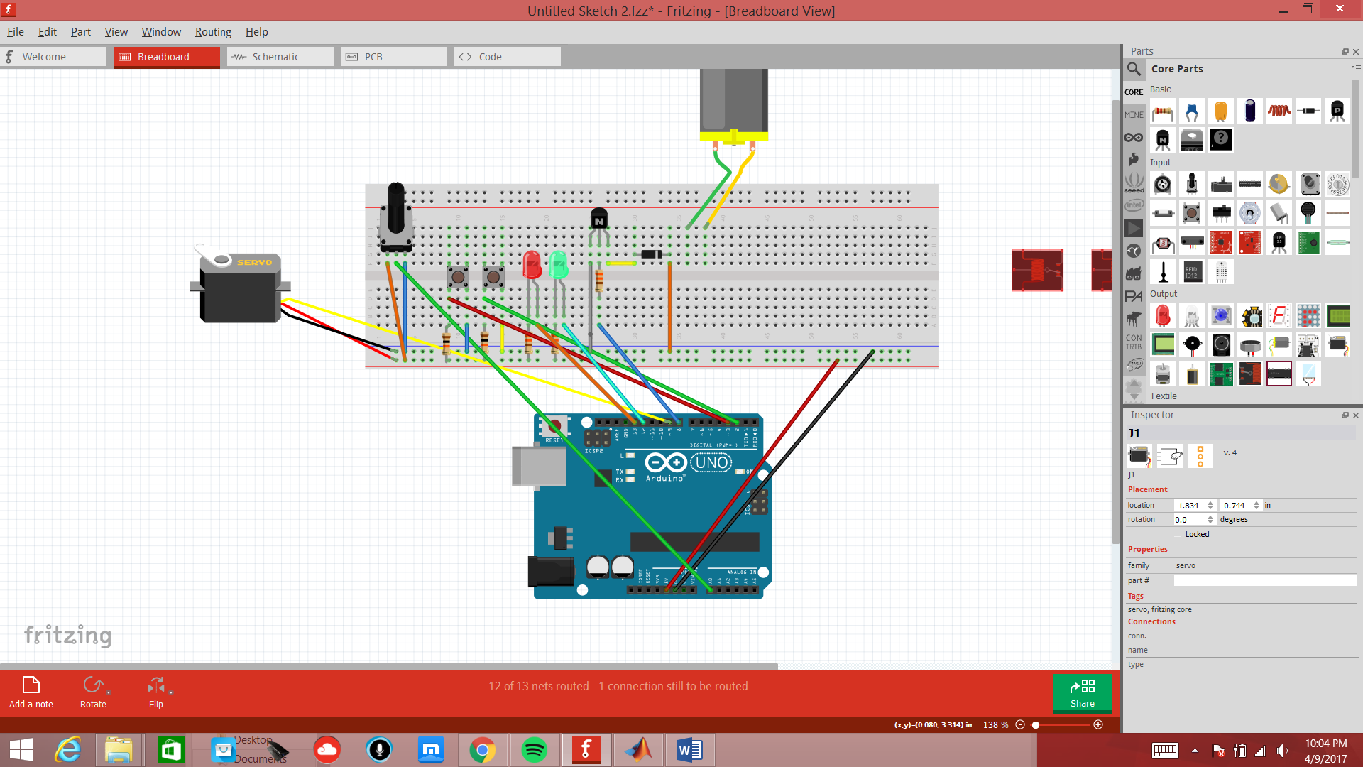 Arduino Controlling a Servo and a Motor to Control a Train Set : 11 ...