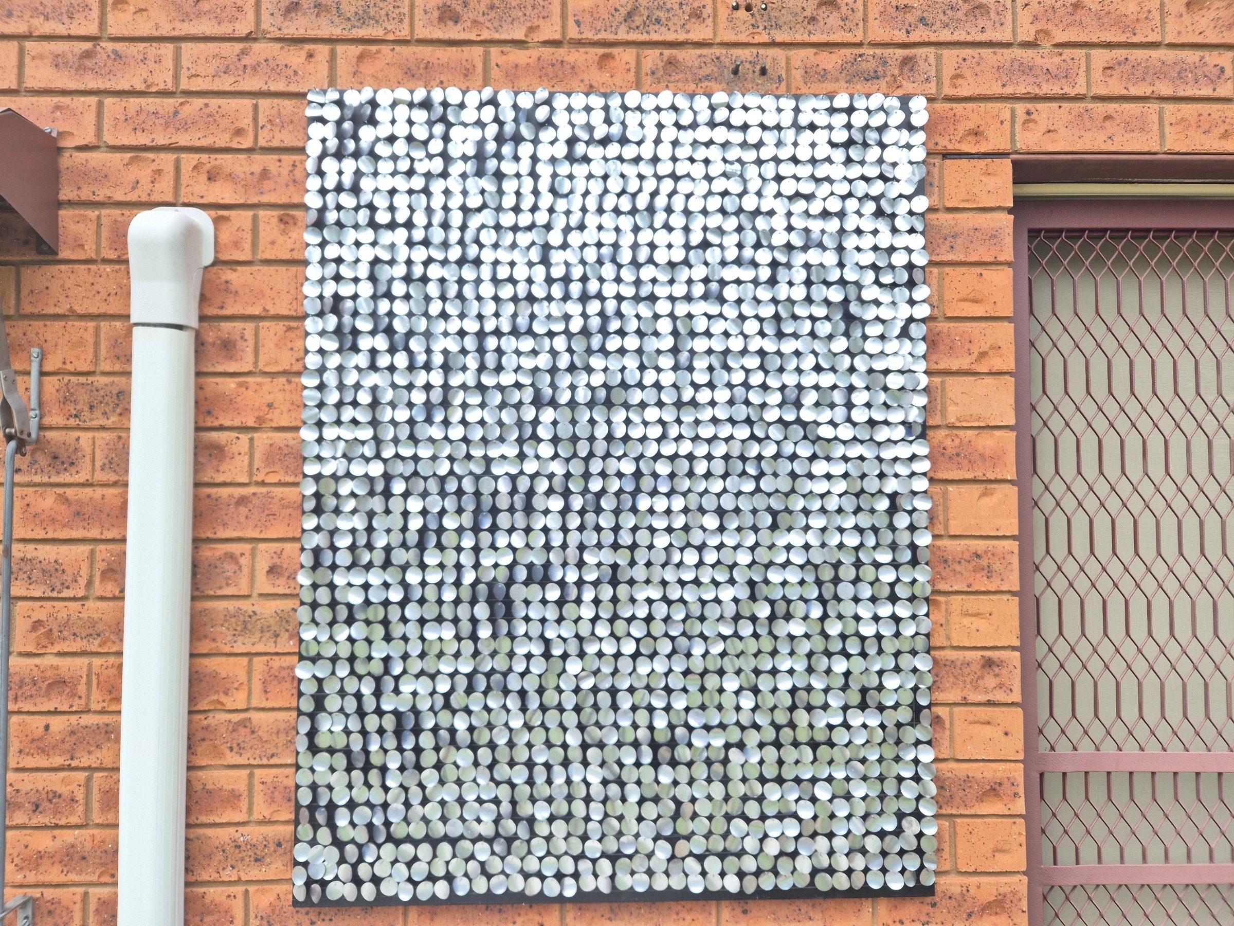 Shimmering Wind-Powered Wall Art Made From Recycled Cans : 6 Steps ...