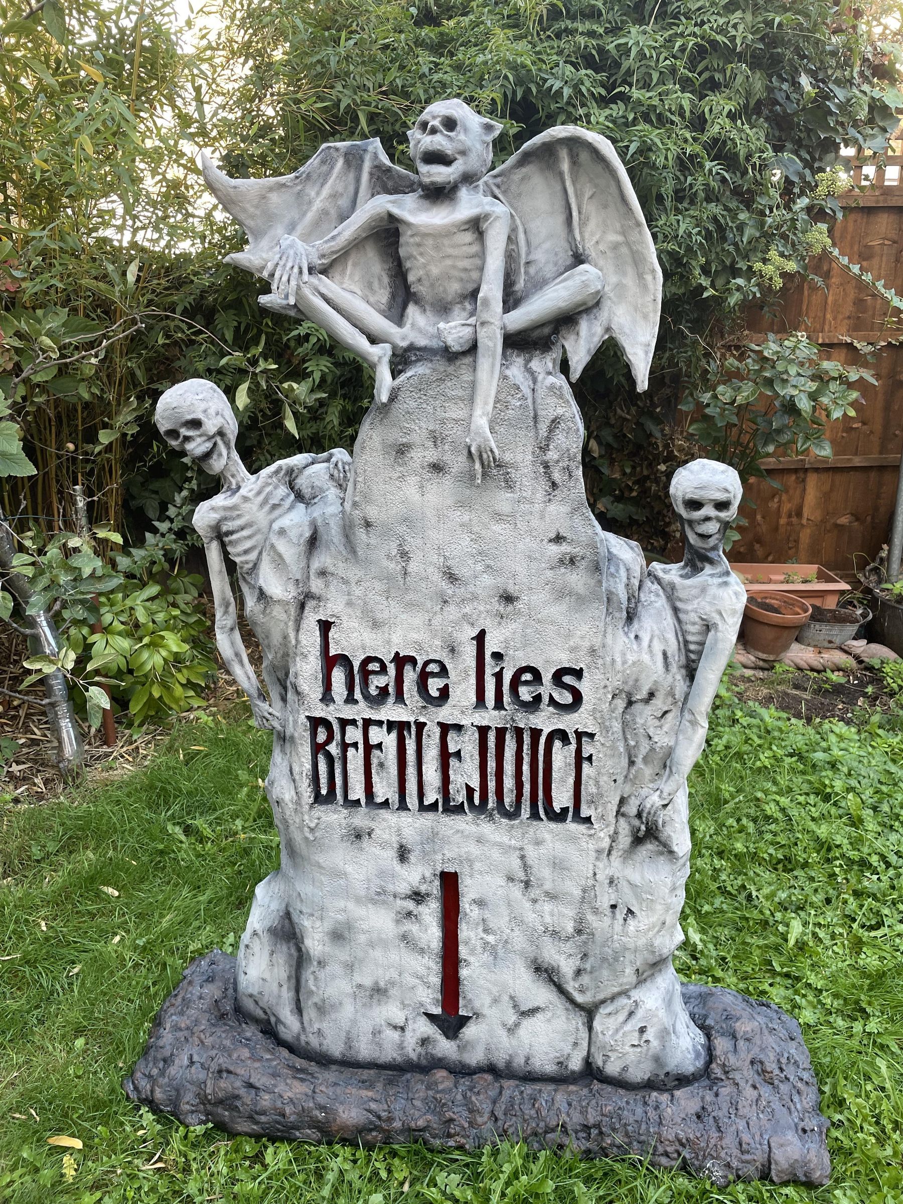 Beetlejuice Tombstone : 11 Steps (with Pictures) - Instructables