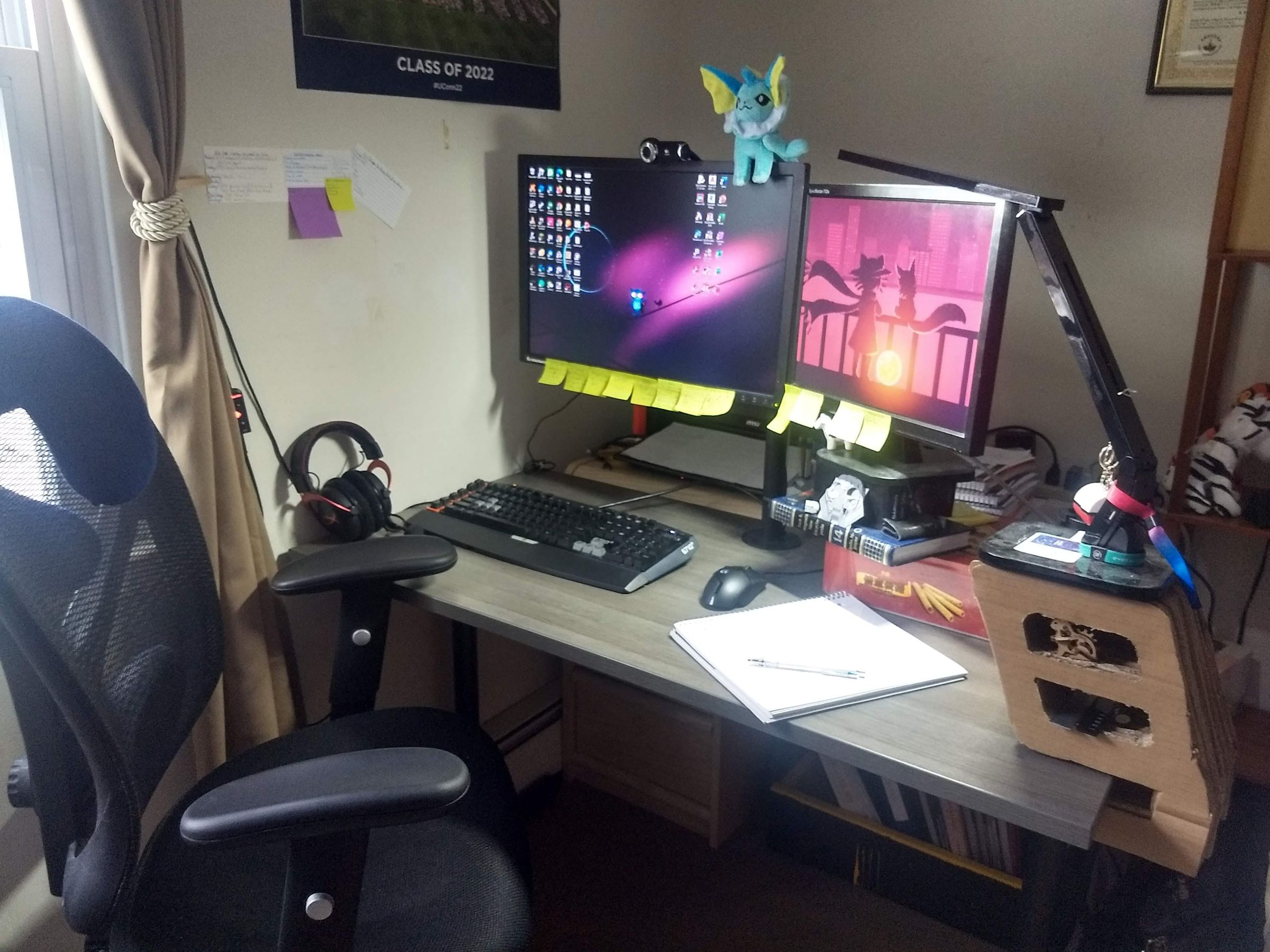 Cardboard Desk Lamp Stand With Shelves : 5 Steps - Instructables