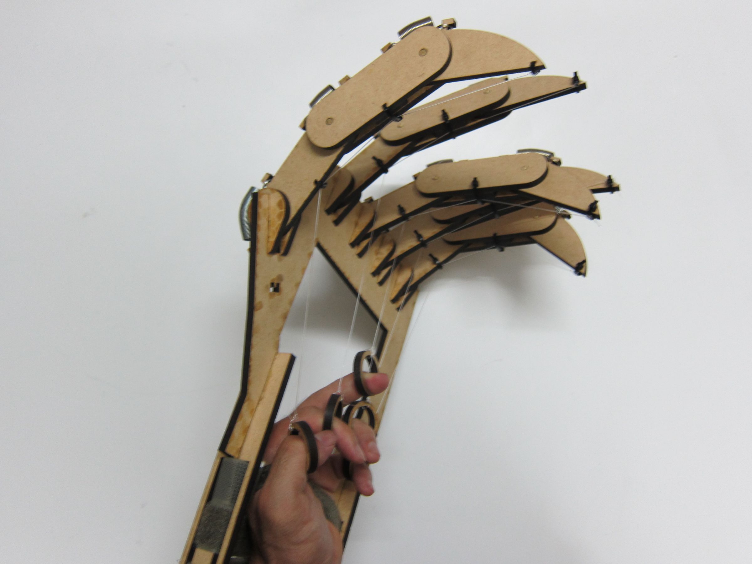 Halloween Costume With Skeleton Mask, Mechanical Hands, Sound Reactive ...