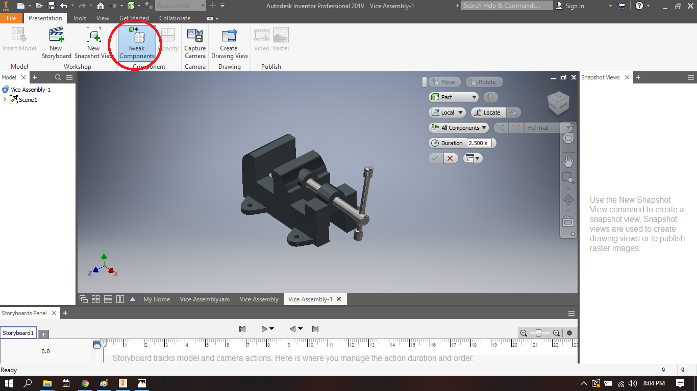 Inventor Assembly, Exploded Assembly, and Materials List : 31 Steps ...