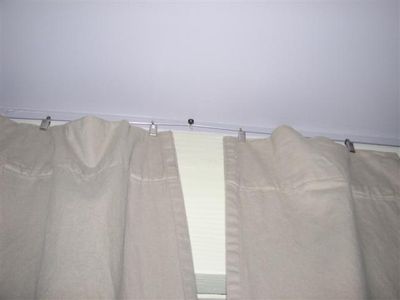(virtually) Invisible Tension Wire Curtain Rod. : 5 Steps - Instructables