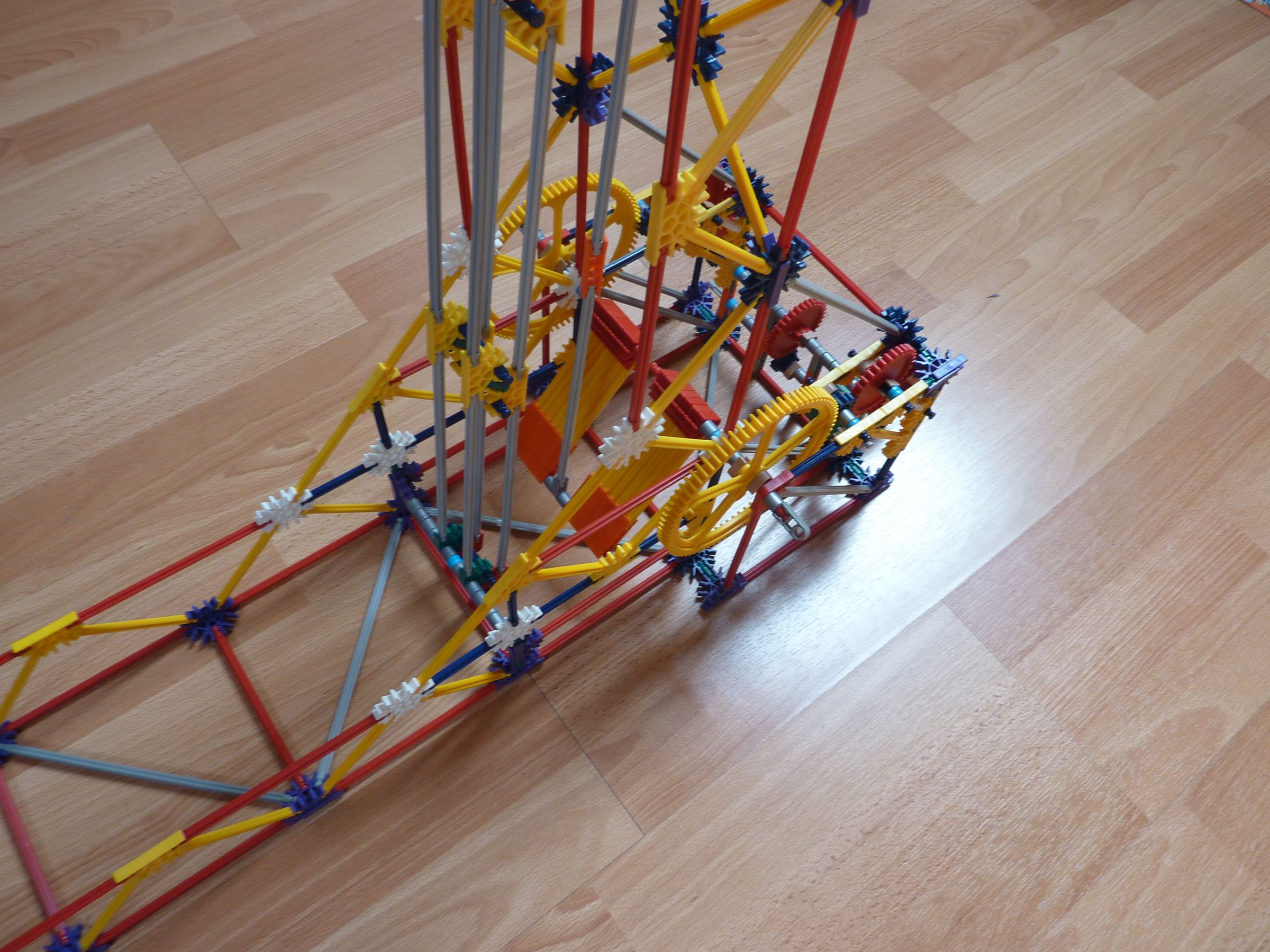 Falling Arm Lift, a Knex Ball Machine Lift : 12 Steps (with Pictures ...