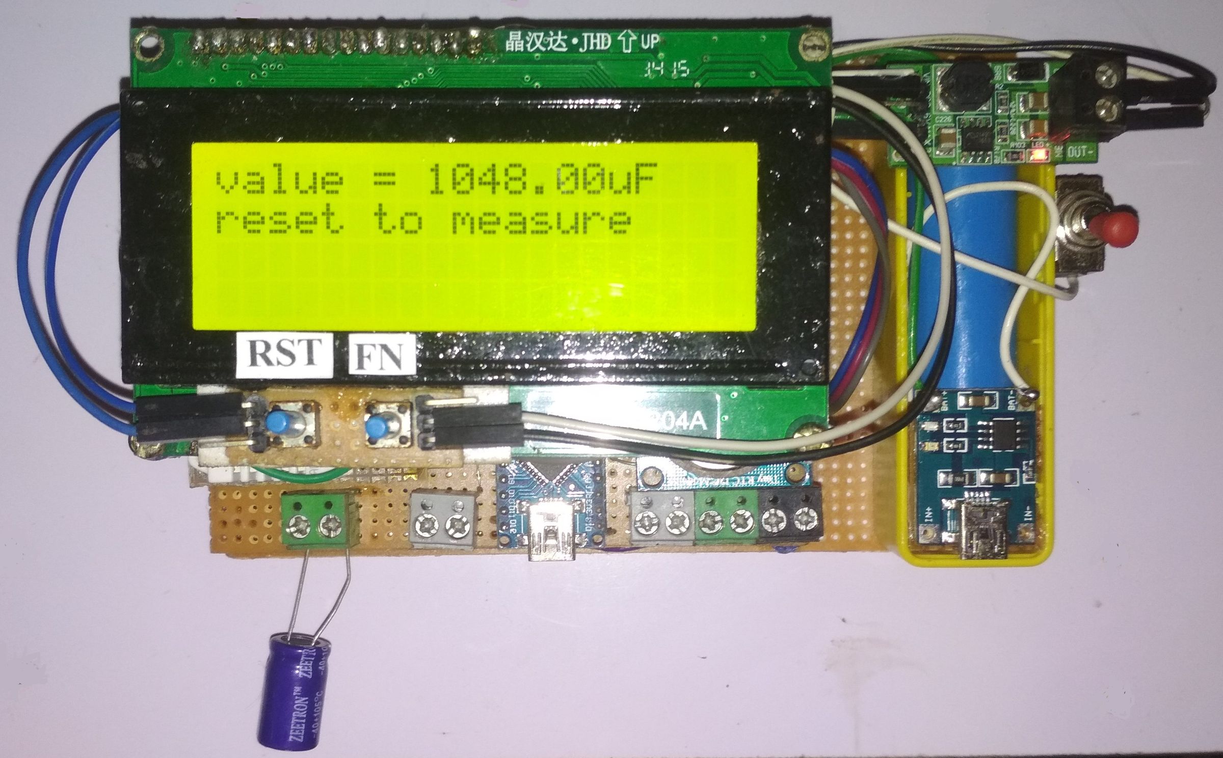 Oscilloscope,Frequency Counter and Component Tester Using Arduino : 24 ...
