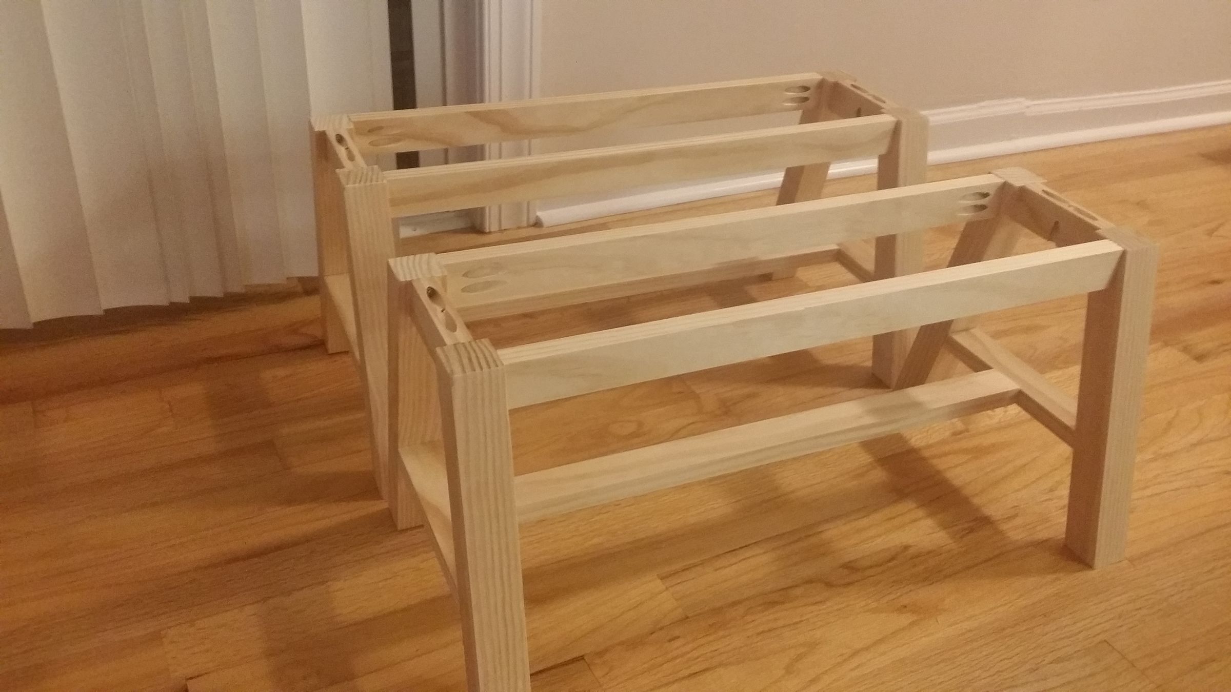 Simple Wooden Table and Benches for Kids : 10 Steps (with Pictures ...