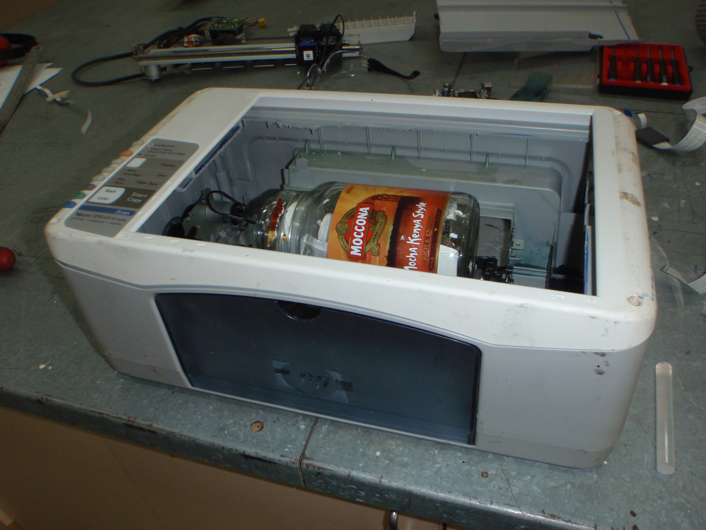 Coin Tumbler Printer Hack : 4 Steps (with Pictures) - Instructables