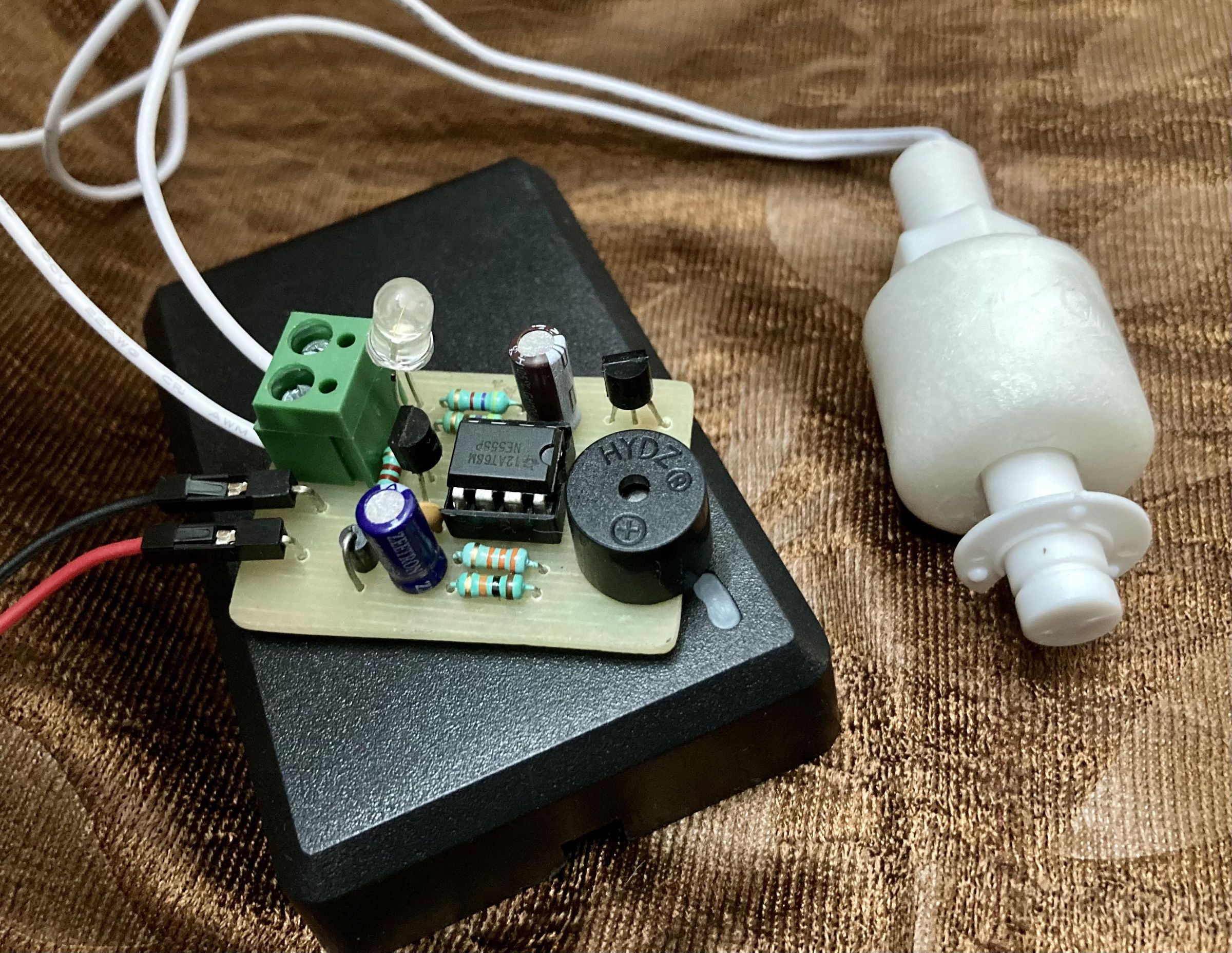 Save Water With Over Flow Alarm : 6 Steps - Instructables