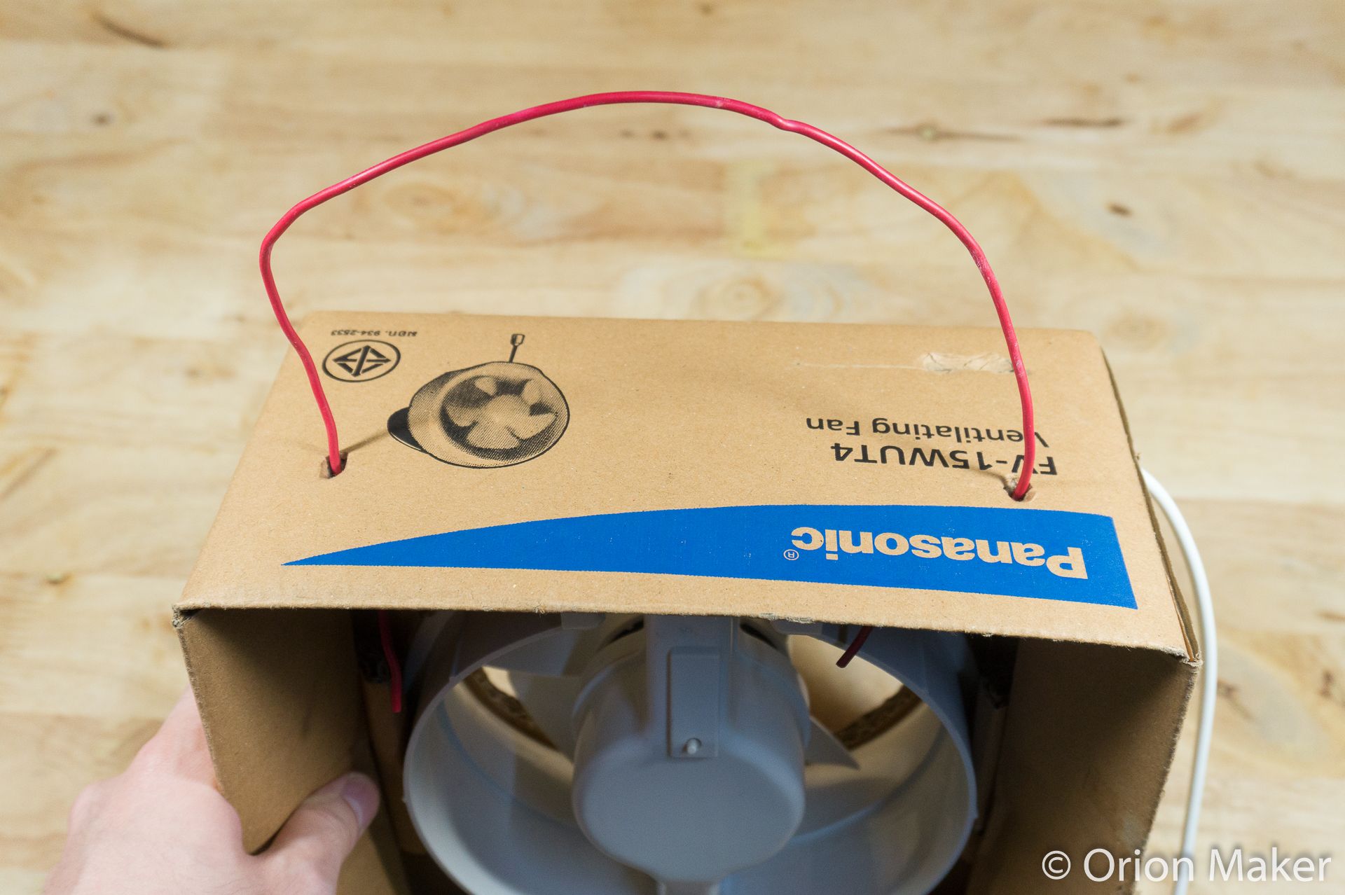 Portable Ventilation Fan From Its Box!!! : 10 Steps (with Pictures ...