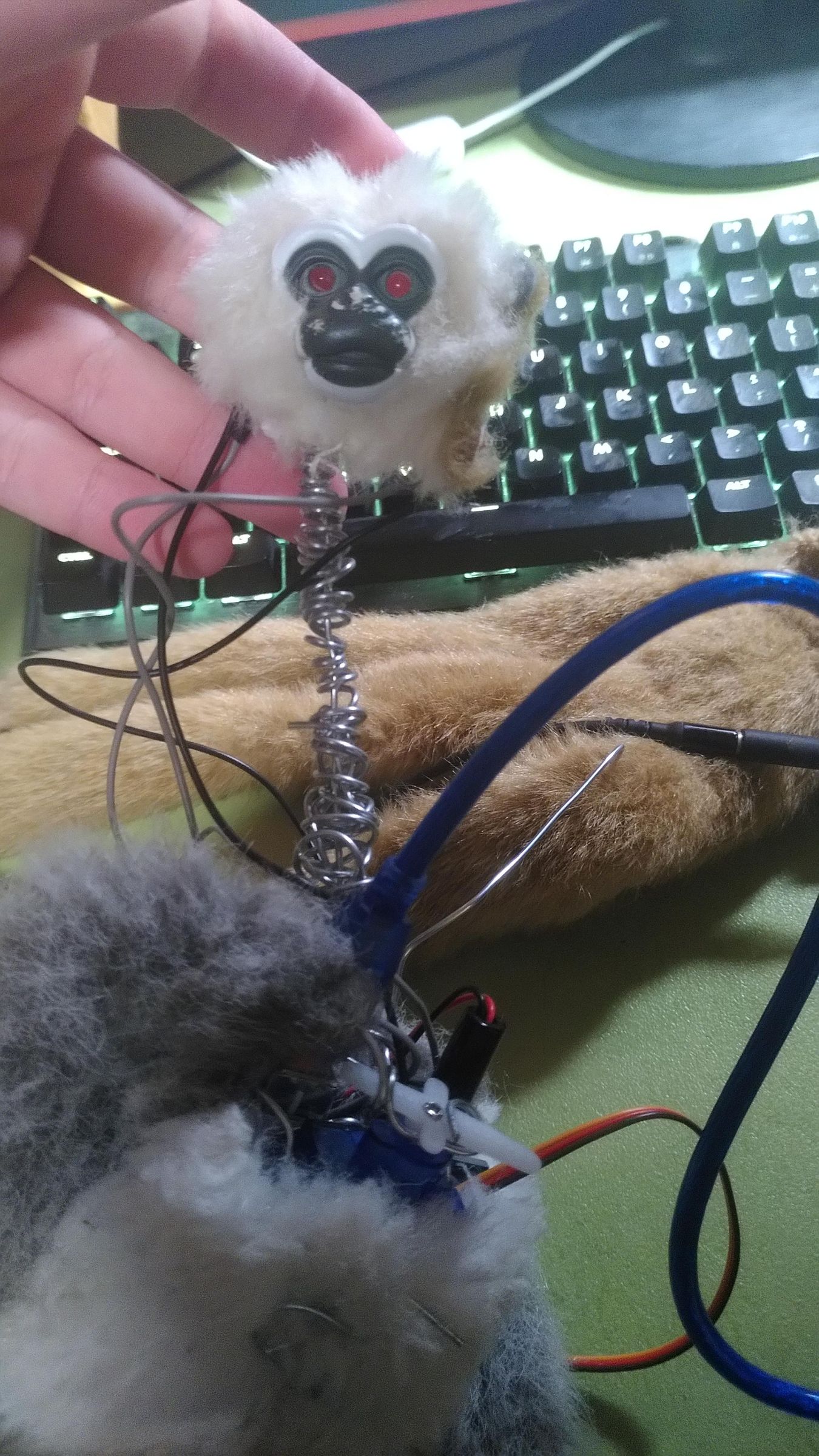 Project ITTT: Cursed Monkey Cyborg : 6 Steps - Instructables