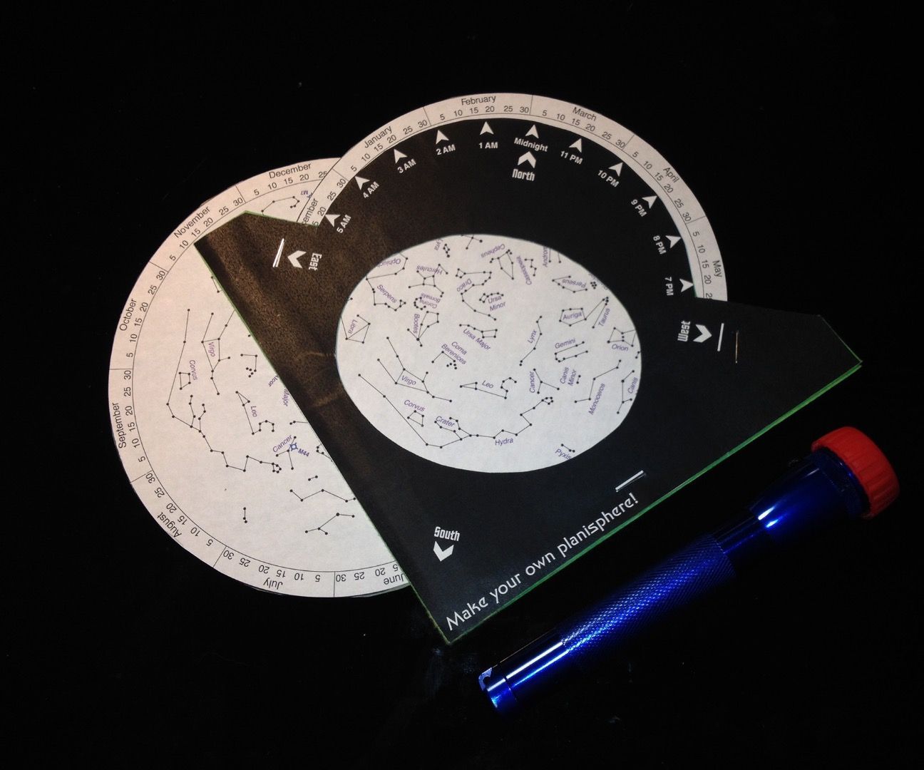 Starwheel for Backyard Astronomy (Planisphere) : 7 Steps (with Pictures ...