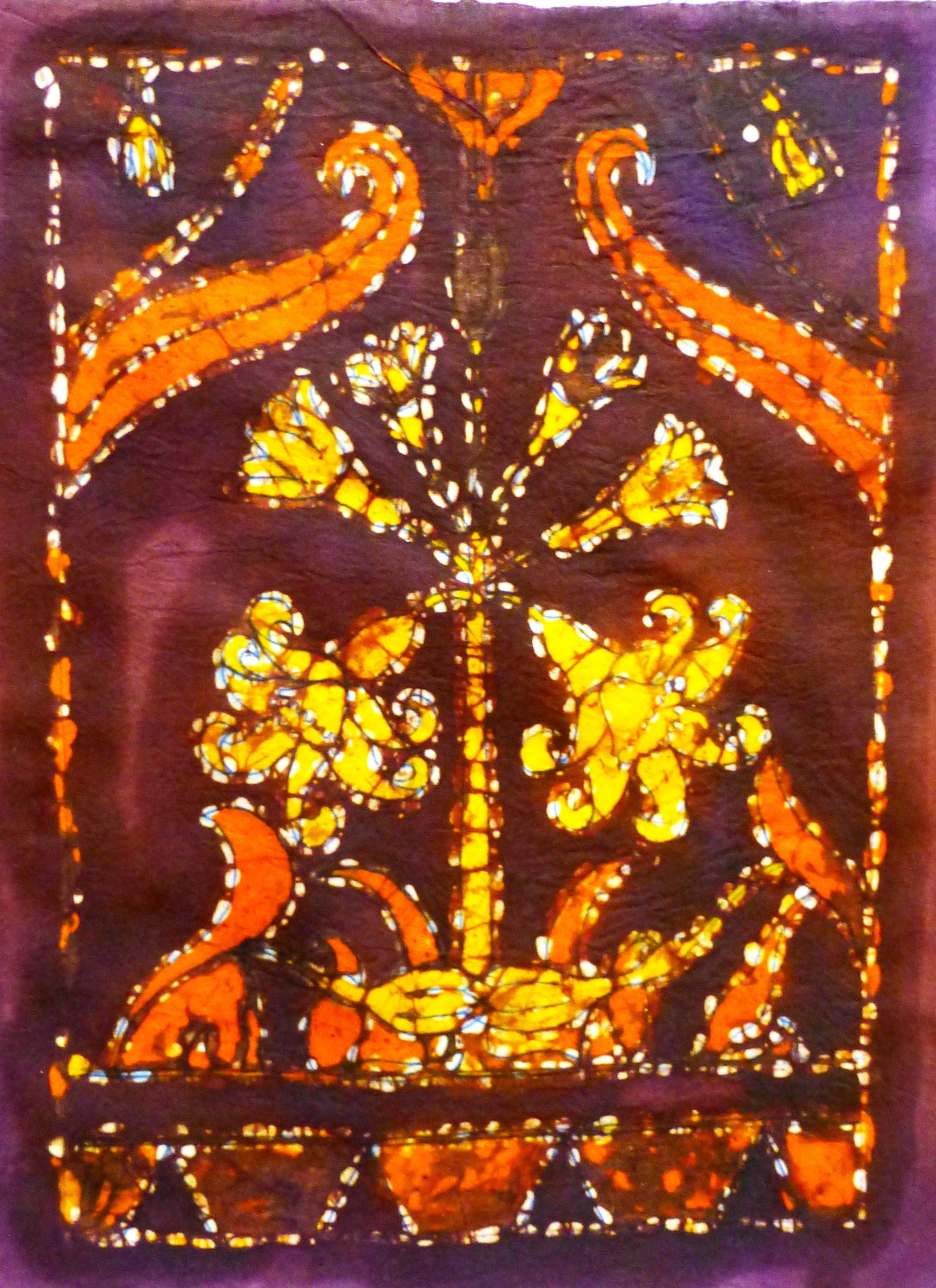 Batik Printing a Wall Hanging : 11 Steps (with Pictures) - Instructables