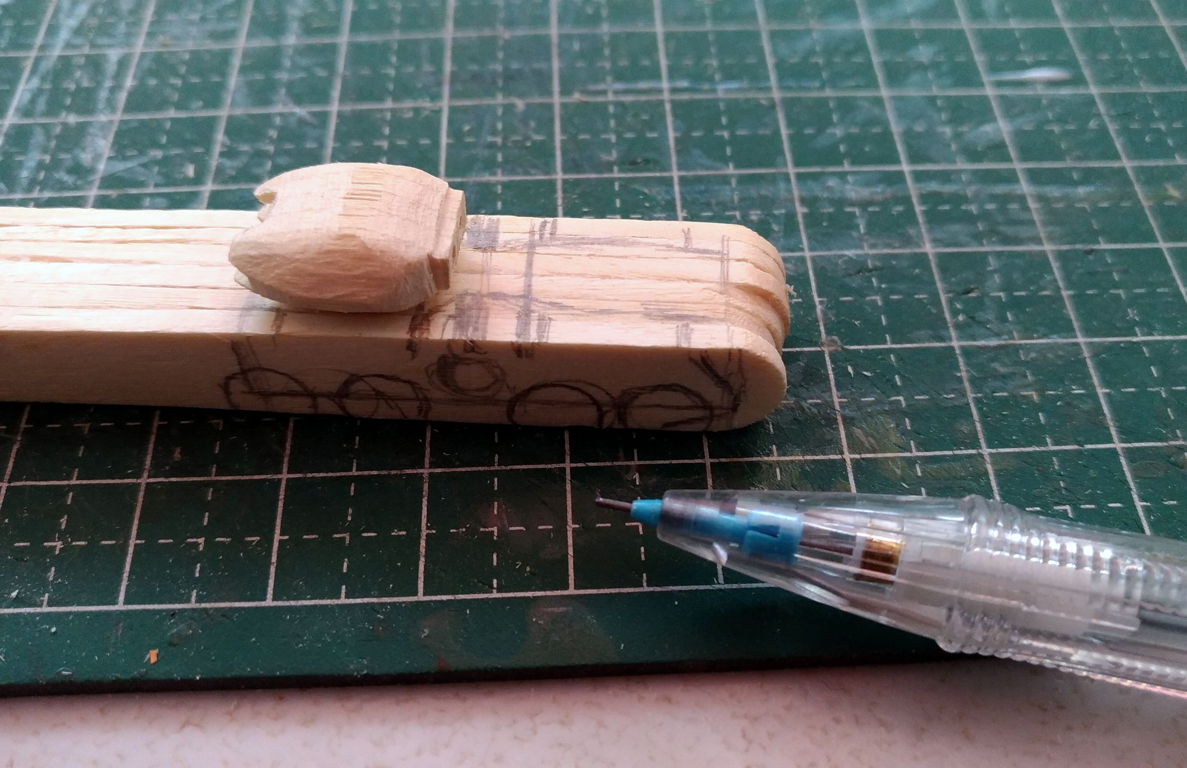 Starcraft 1 Terran Siege Tank Mini Popsicle Stick Model : 5 Steps (with ...