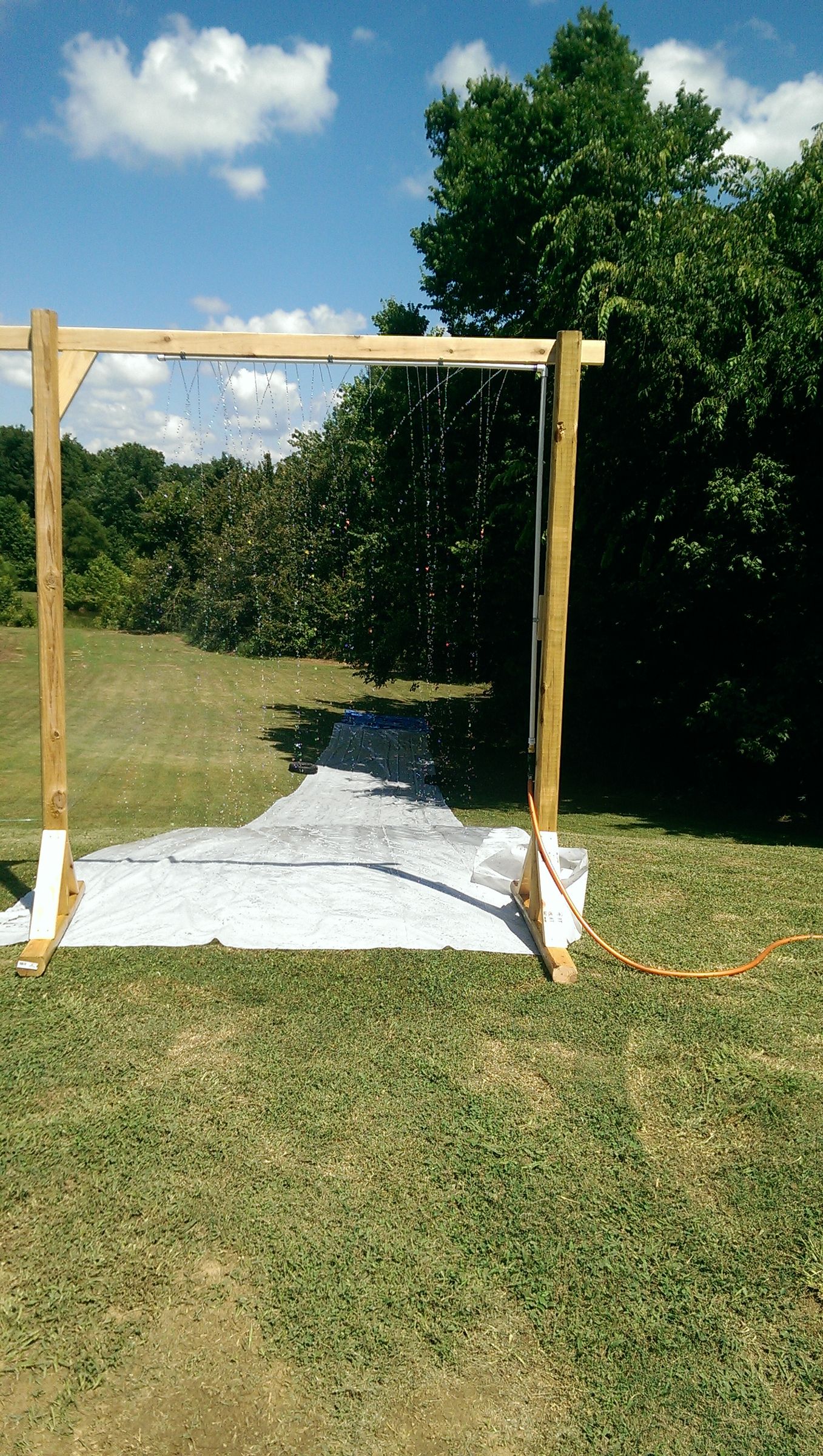Summer Time Slip-n-Slide (DIY VERSION) : 9 Steps (with Pictures ...