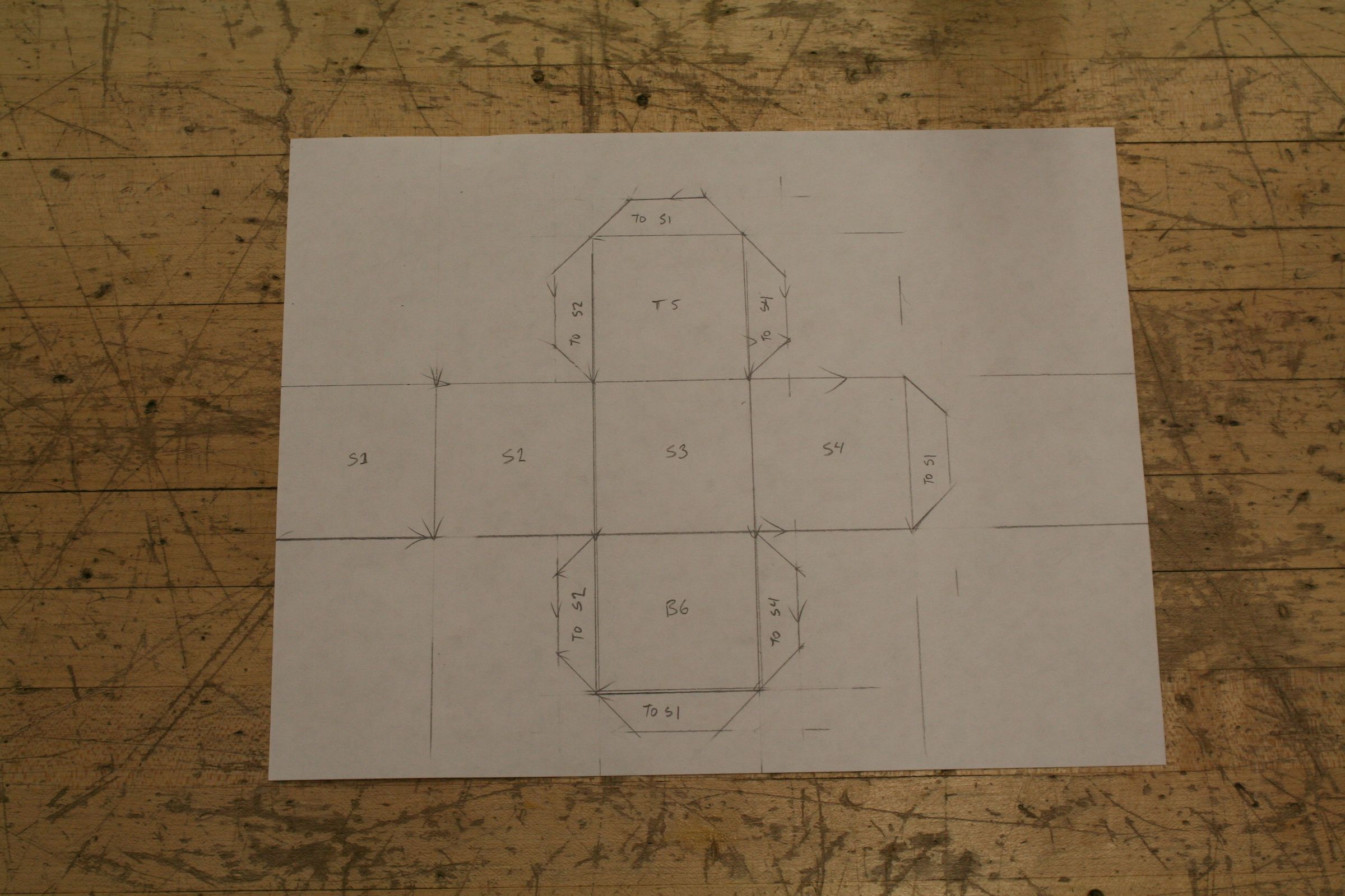 Perfect Paper Cube: Laying Out a Project Using Parallel Line ...