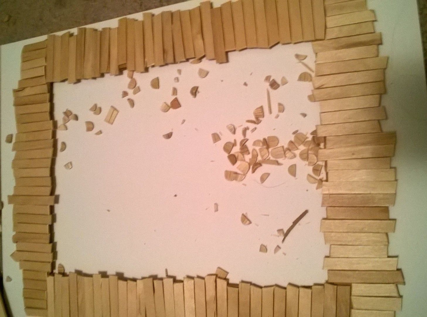 Popsicle Stick Art Frame : 3 Steps - Instructables