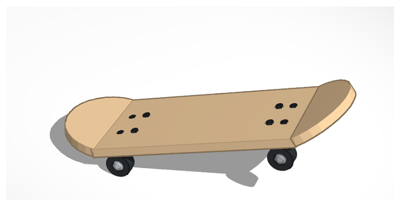 Making a Skateboard on Tinkercad : 6 Steps - Instructables