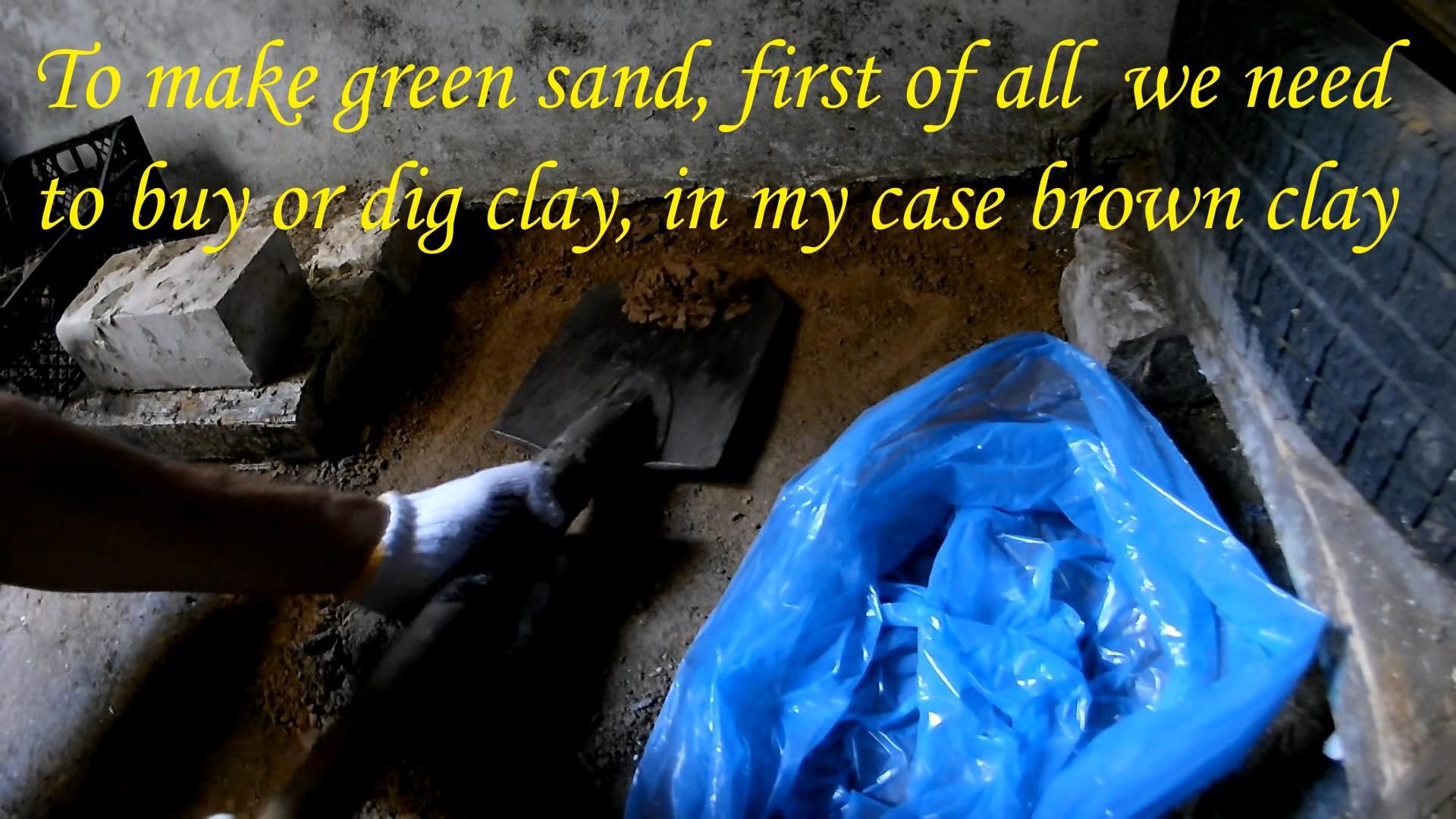 Green Sand Formula - How to Make Molding Sand : 5 Steps (with Pictures ...