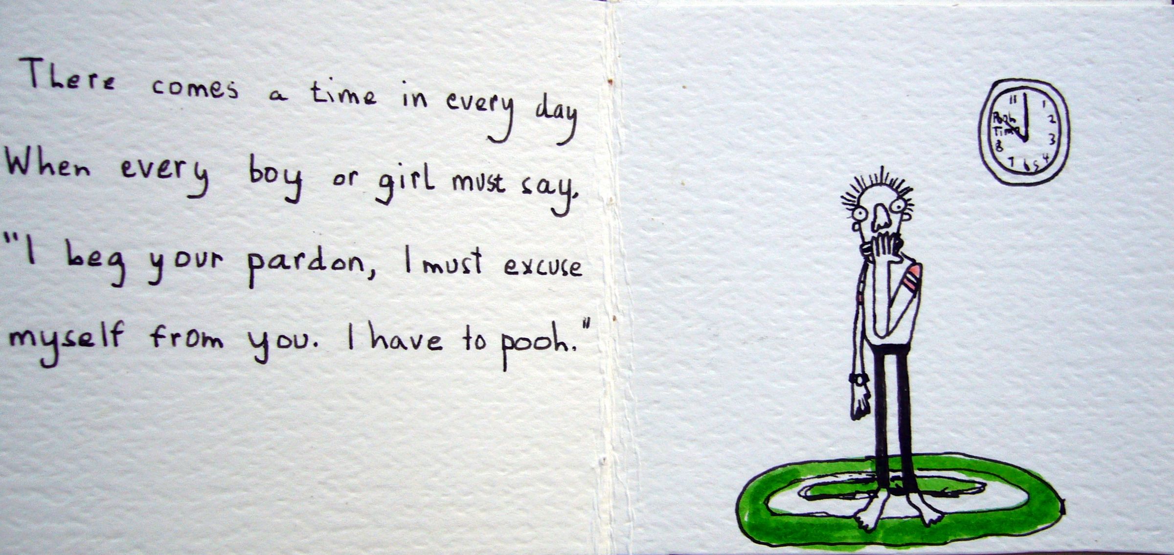 Handmade Book: Not Everybody Poops - Instructables