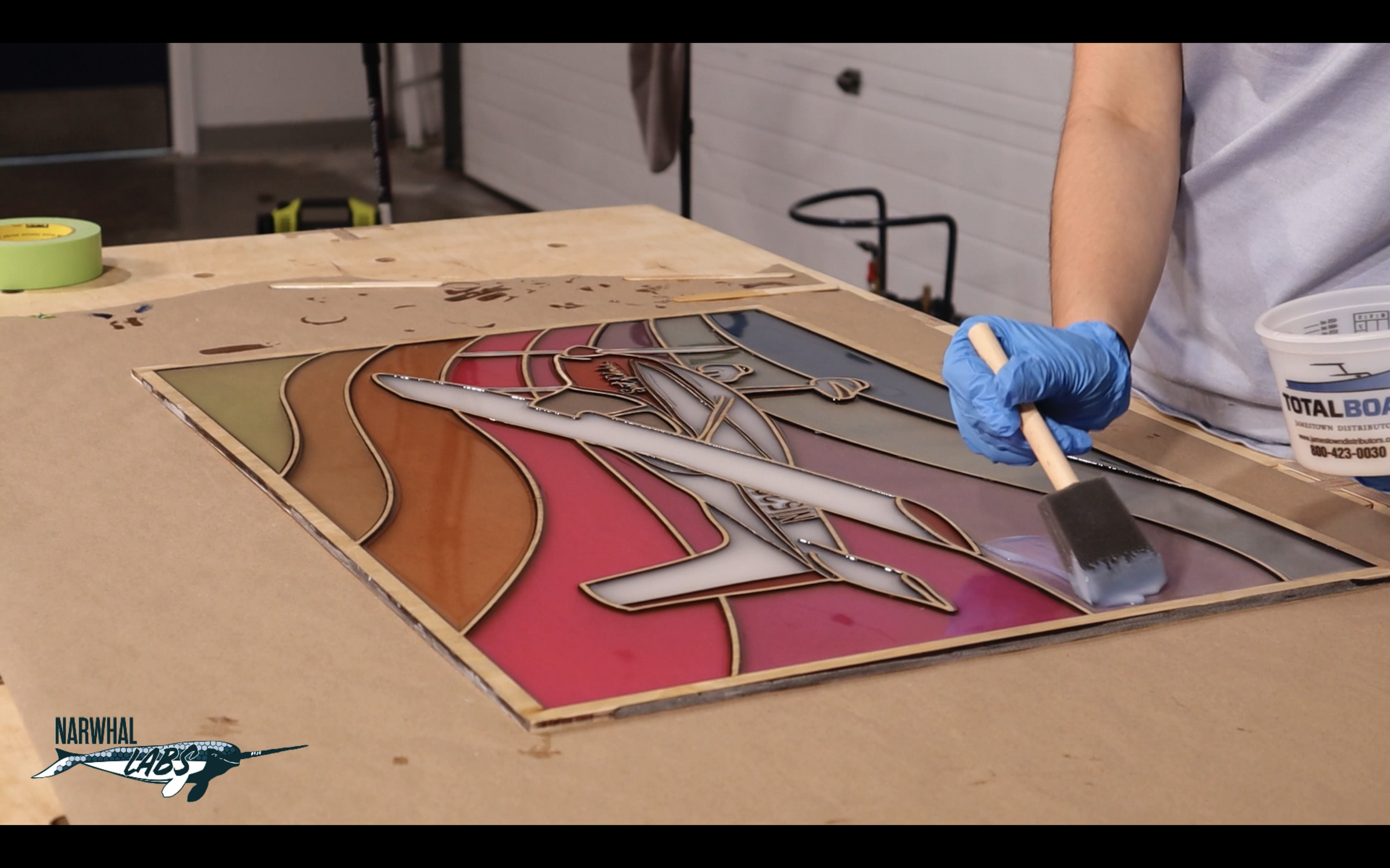 Laser Cut and Epoxy Inlaid Stained Glass : 6 Steps - Instructables