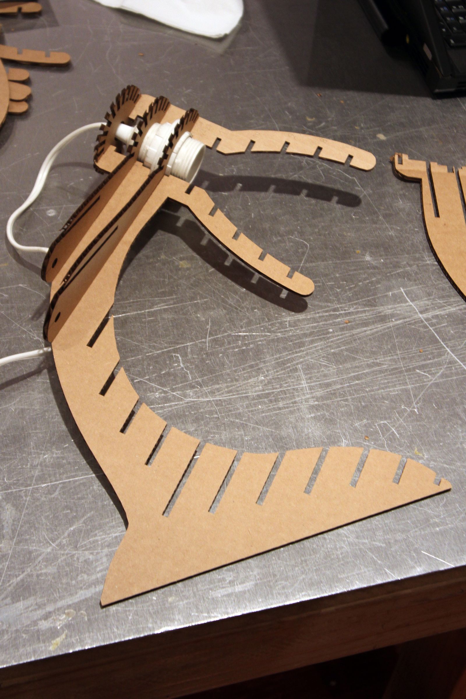 Cardboard Desk Lamp : 9 Steps (with Pictures) - Instructables