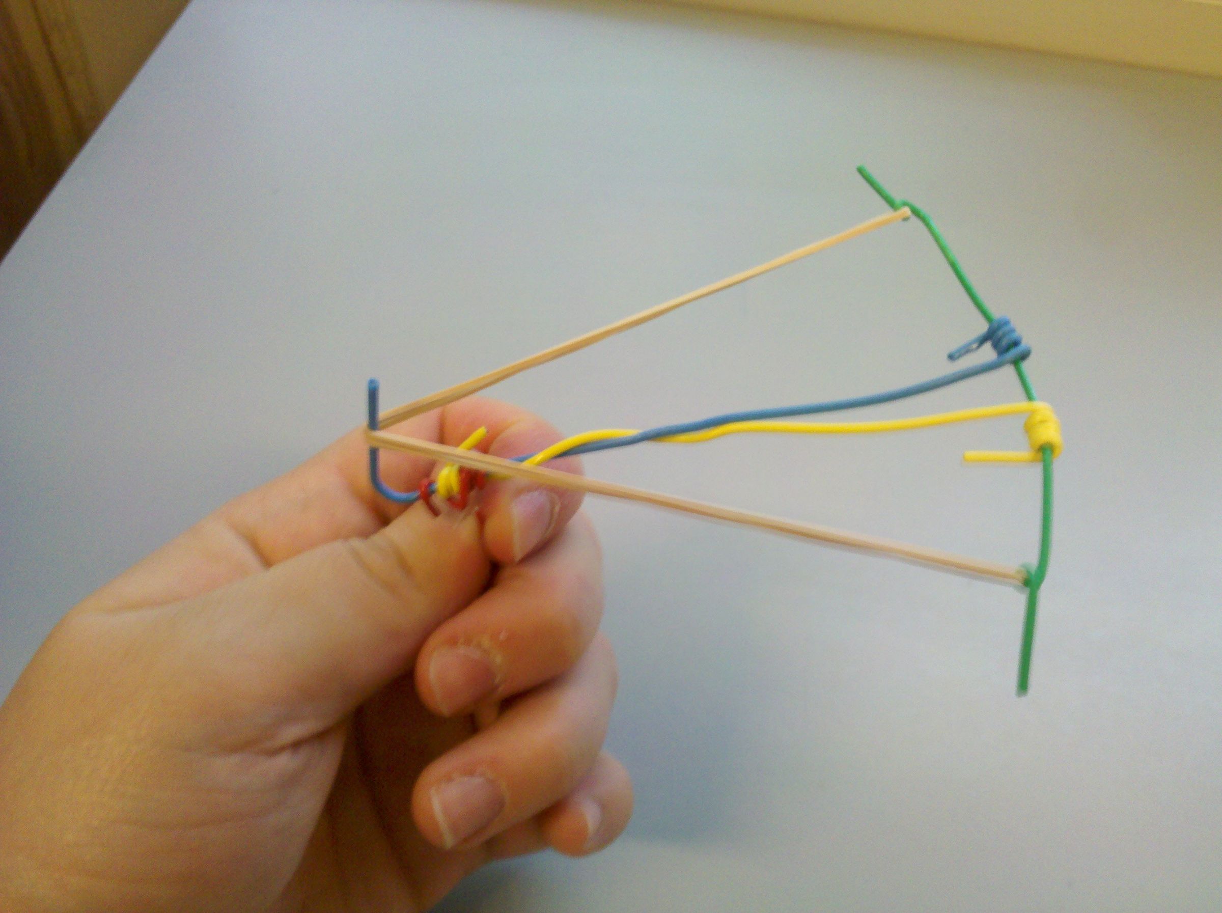 Reception Desk Paperclip Crossbow : 10 Steps (with Pictures ...