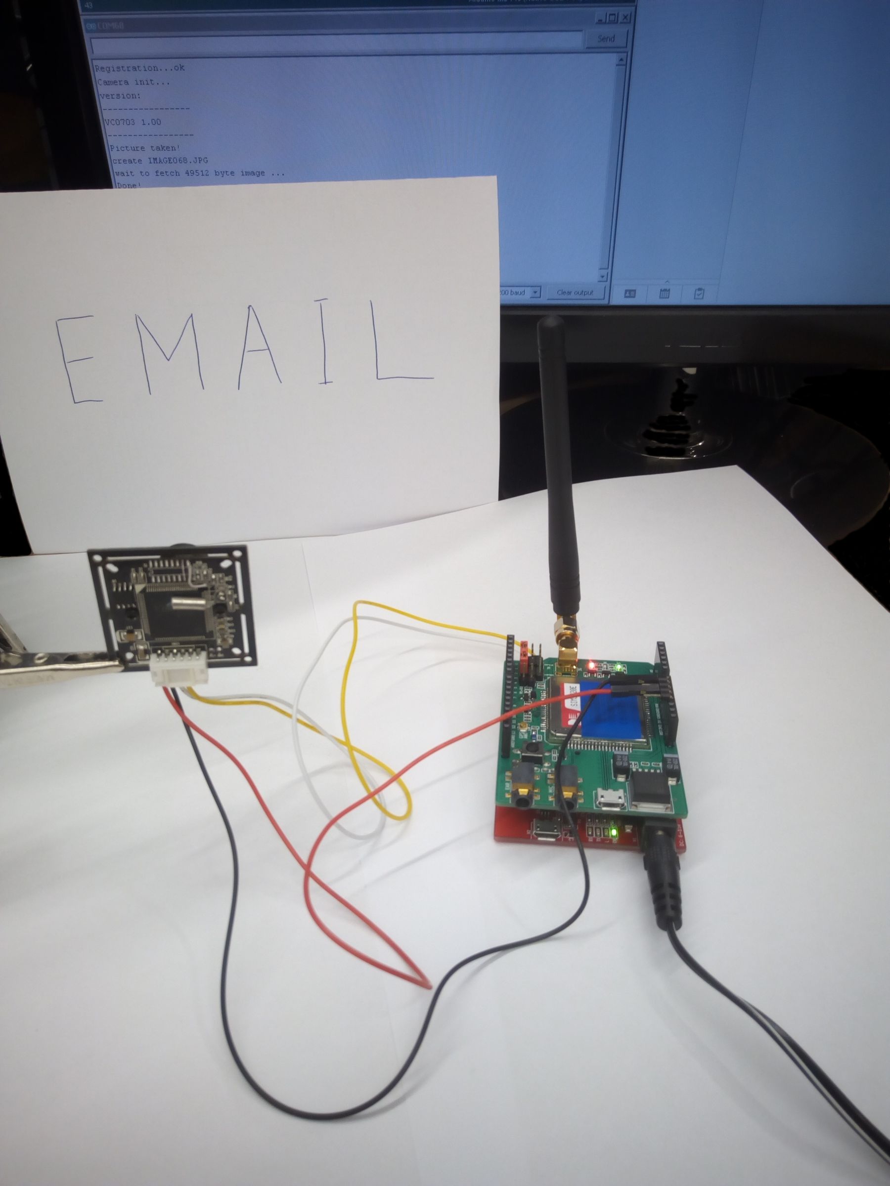 Arduino Email Camera (VC0706 + 3G Shield + Arduino M0 Analogue) : 5 Steps - Instructables