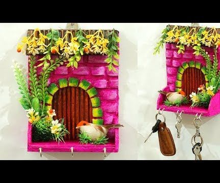 DIY Handmade Unique Key Holder for Wall Decoration! : 11 Steps ...