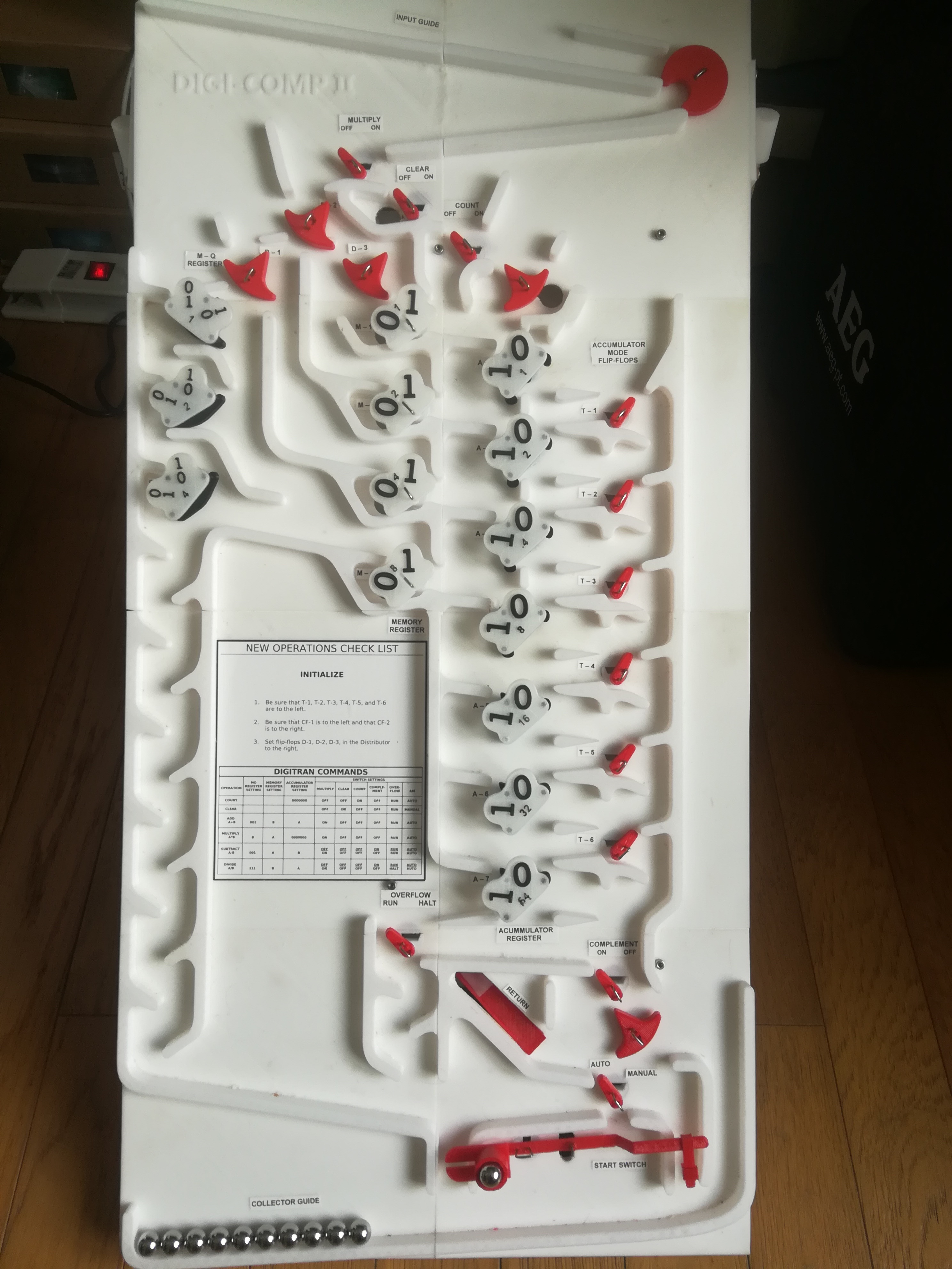 Digi-Comp II Replica : 10 Steps (with Pictures) - Instructables