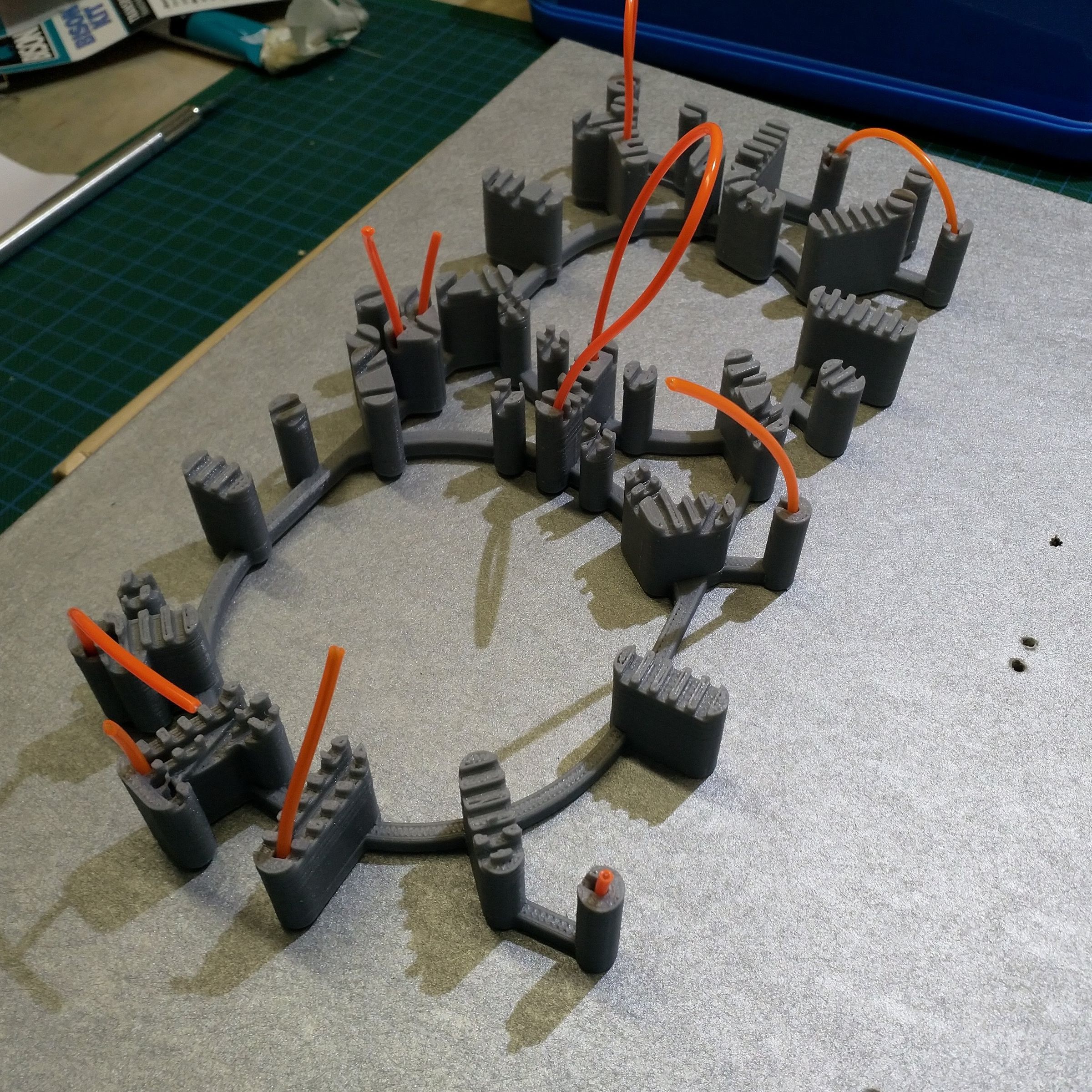 EL Wire Neon Nixie Style Clock : 21 Steps (with Pictures) - Instructables