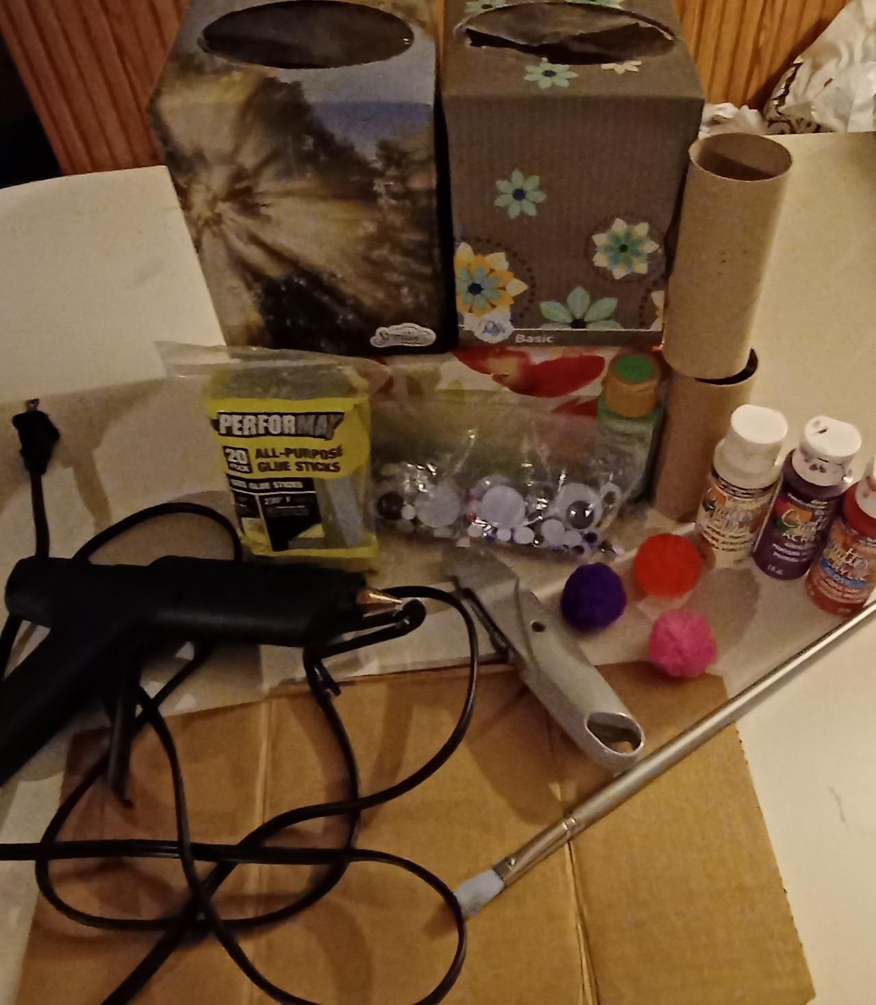 Monster Game Made Out of Tissue Boxes : 8 Steps (with Pictures ...