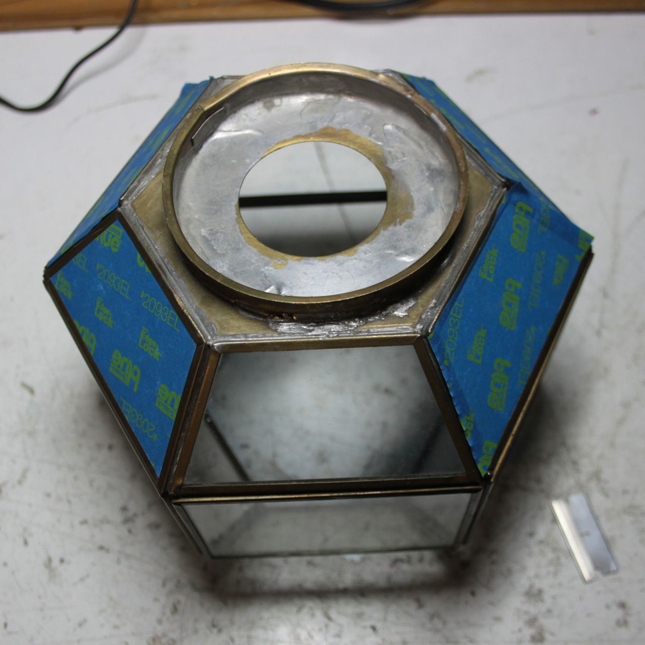 Glass Hexagon LED Pixel Fixture : 8 Steps (with Pictures) - Instructables