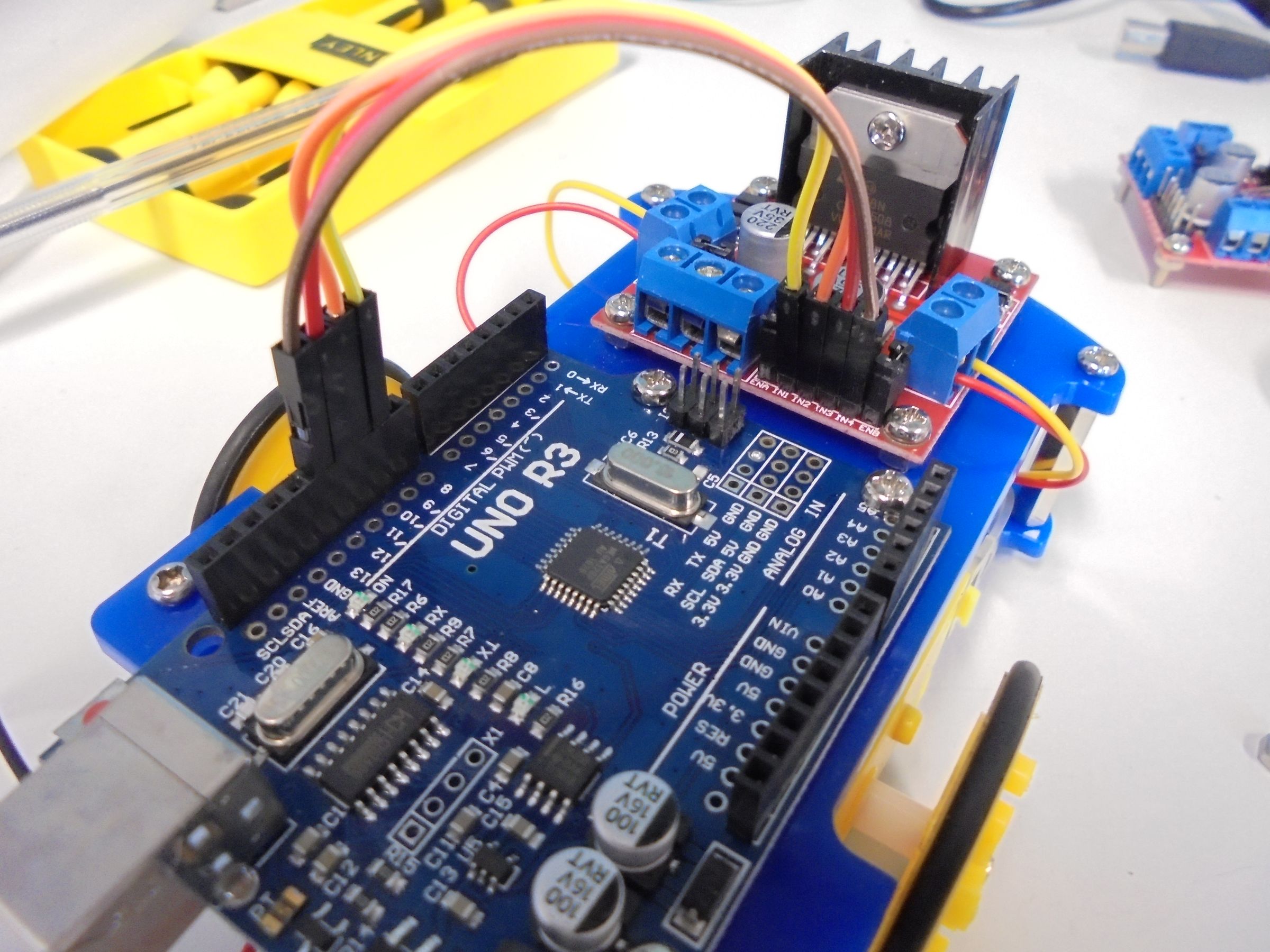 Mobile Phone Controlled Robot : 13 Steps (with Pictures) - Instructables