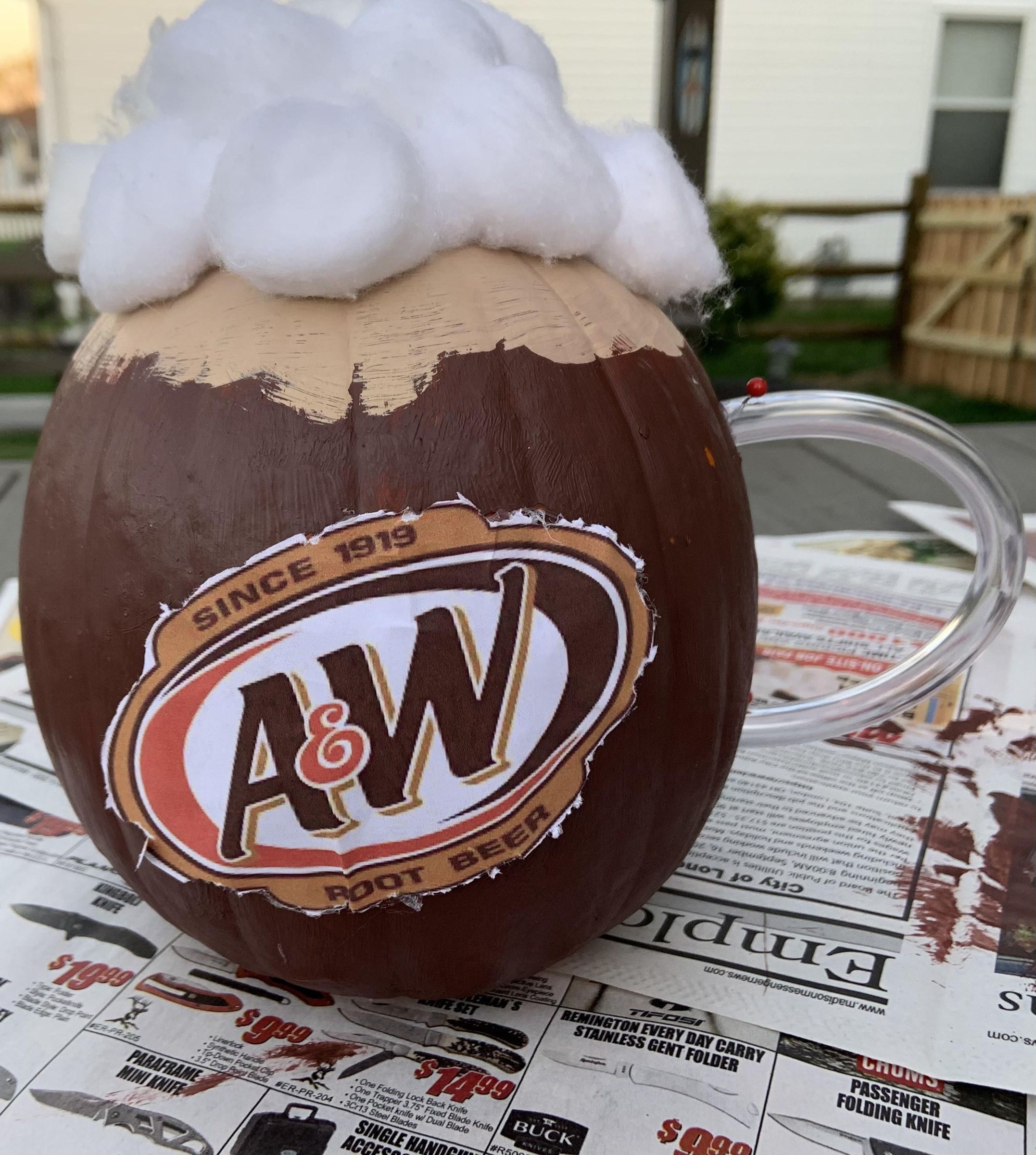 Mini Pumpkin Root-beer Float : 4 Steps (with Pictures) - Instructables