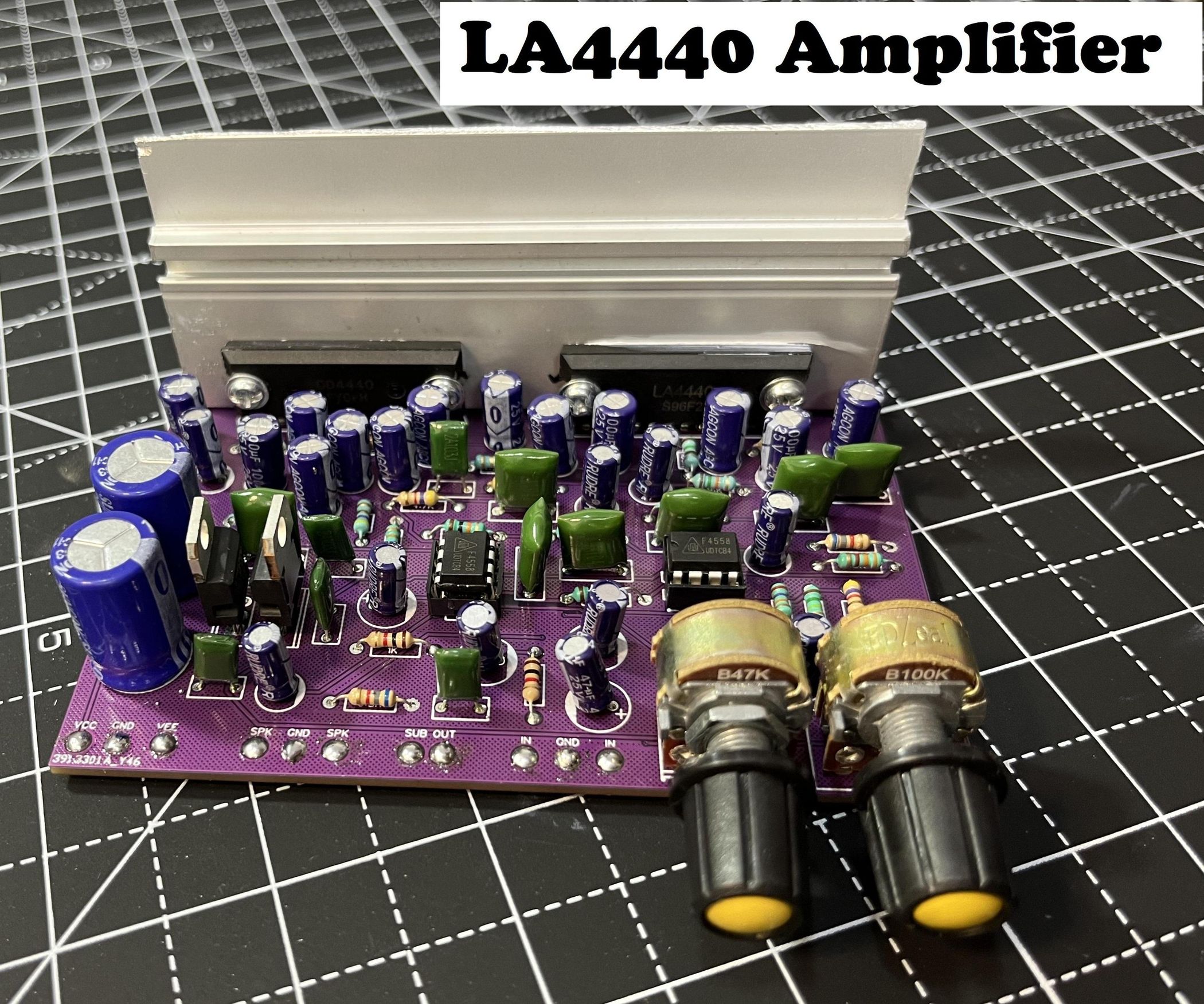 LA4440 Amplifier Is OLD But Amazing : 9 Steps - Instructables