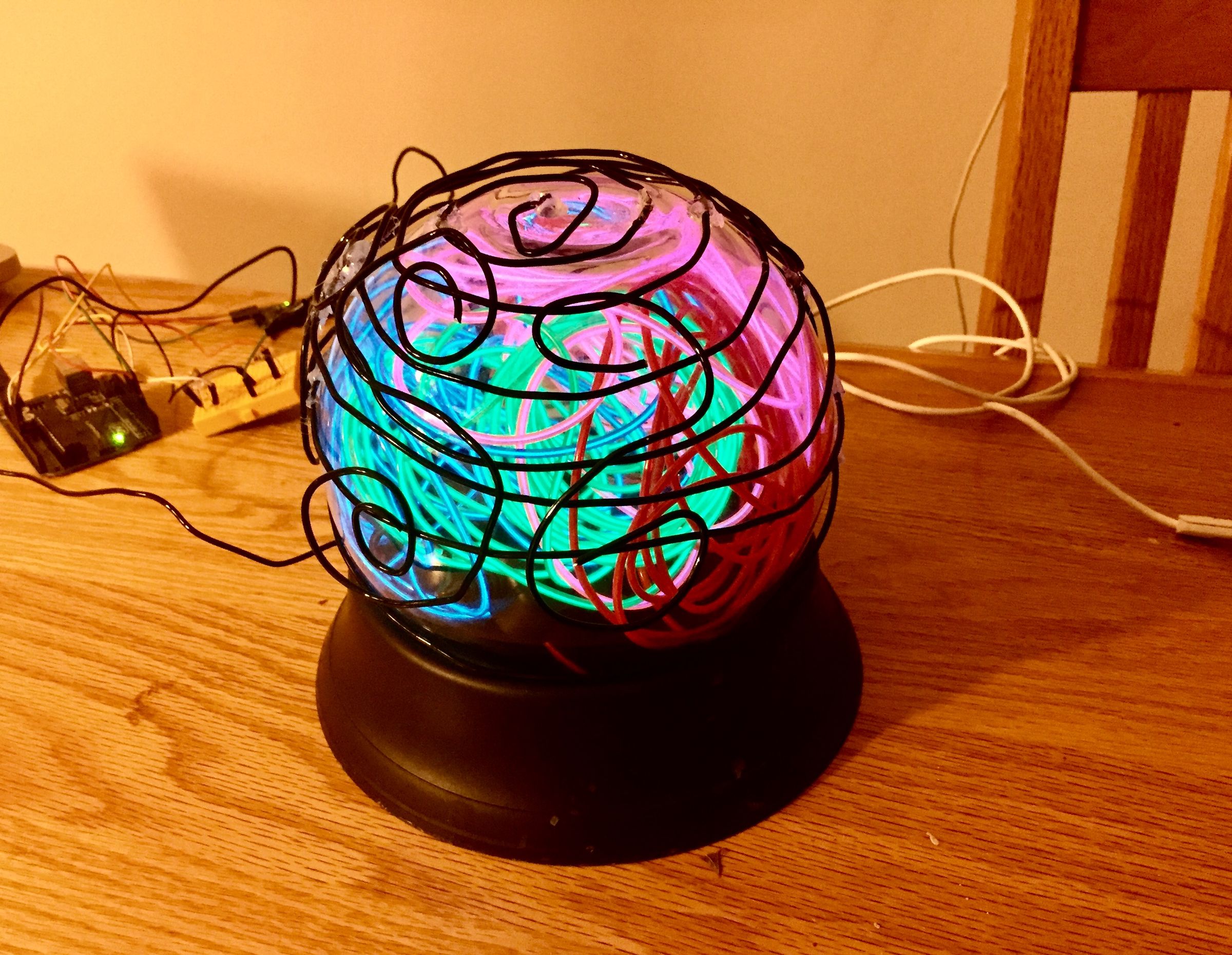 Mystic Crystal Ball (It Literally Tells You Your Fortune!) : 3 Steps ...