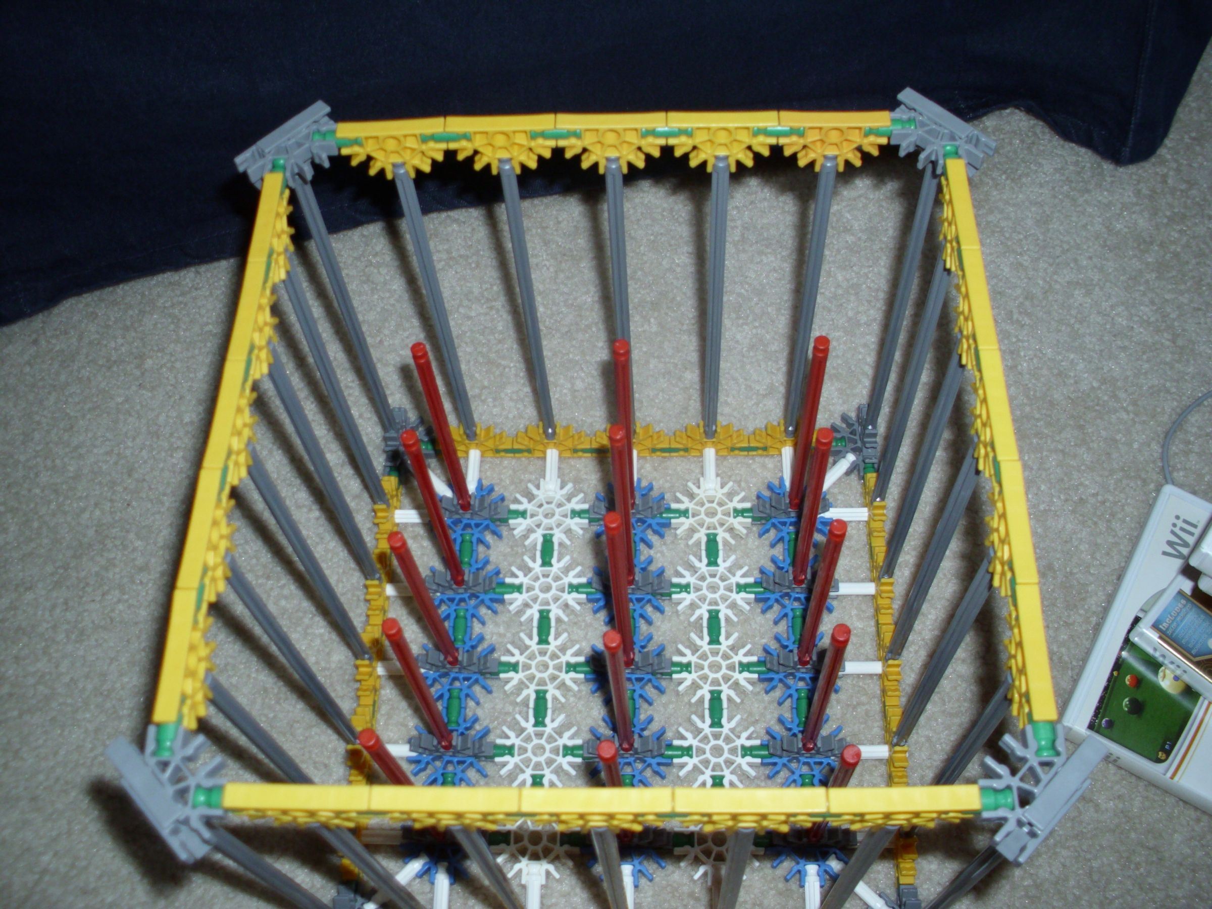 Knex DVD/Wii Disk Holder : 7 Steps - Instructables