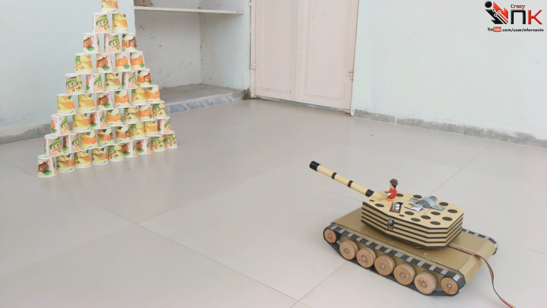 How to Make a RC Battle Tank With Motorized Fire : 11 Steps (with ...