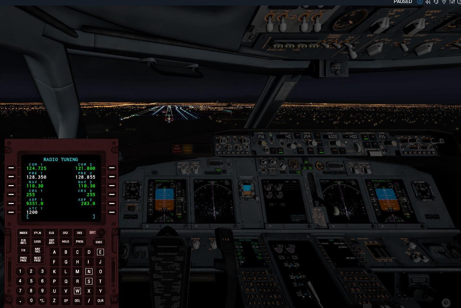 X Plane 11 Zibo Mod 737800 Autoland Test Ksfo B737 800 Modified Page