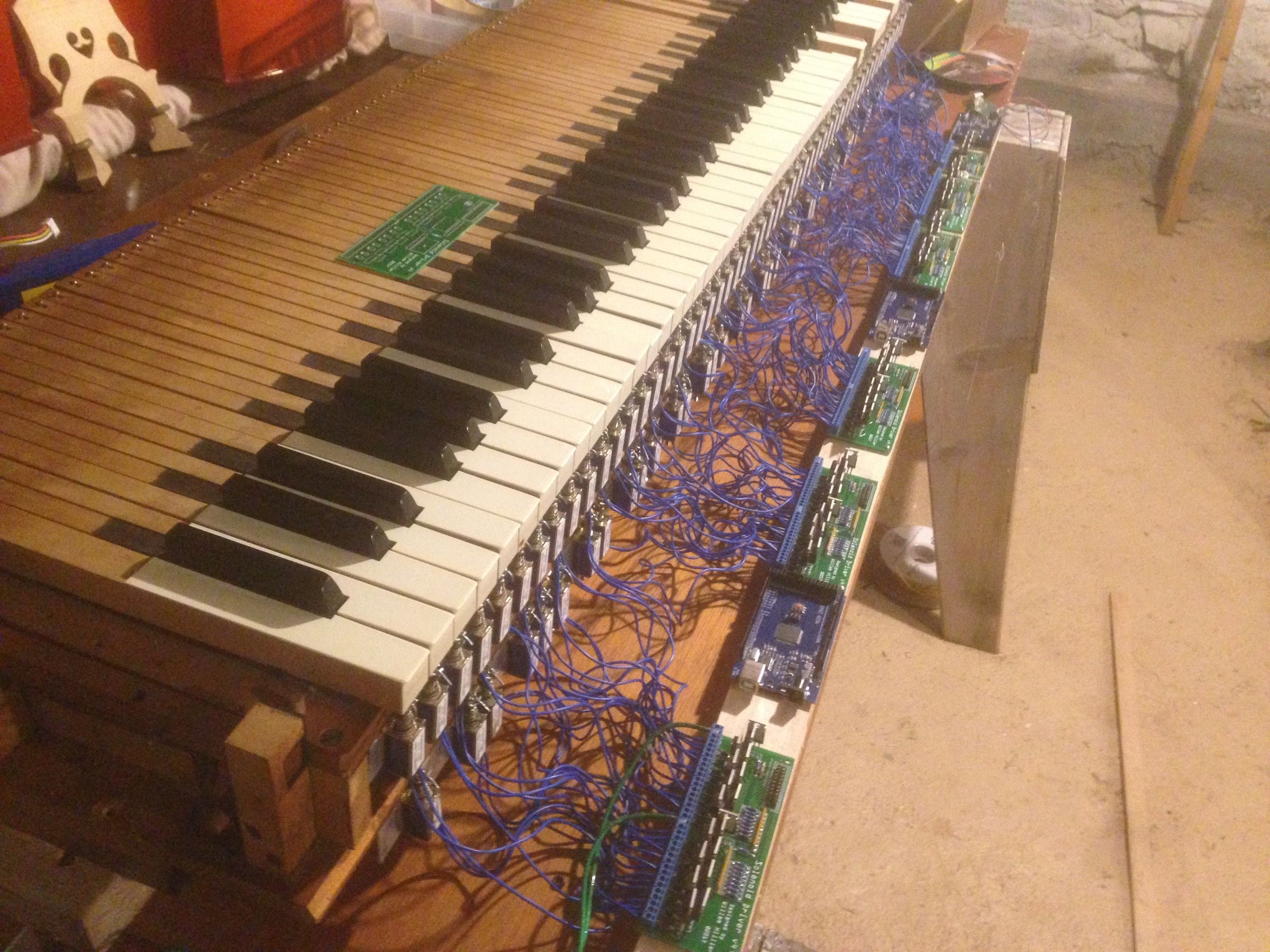 MIDI-Controlled 88 Key Reed Organ With MIDI-Over-Bluetooth : 21 Steps ...