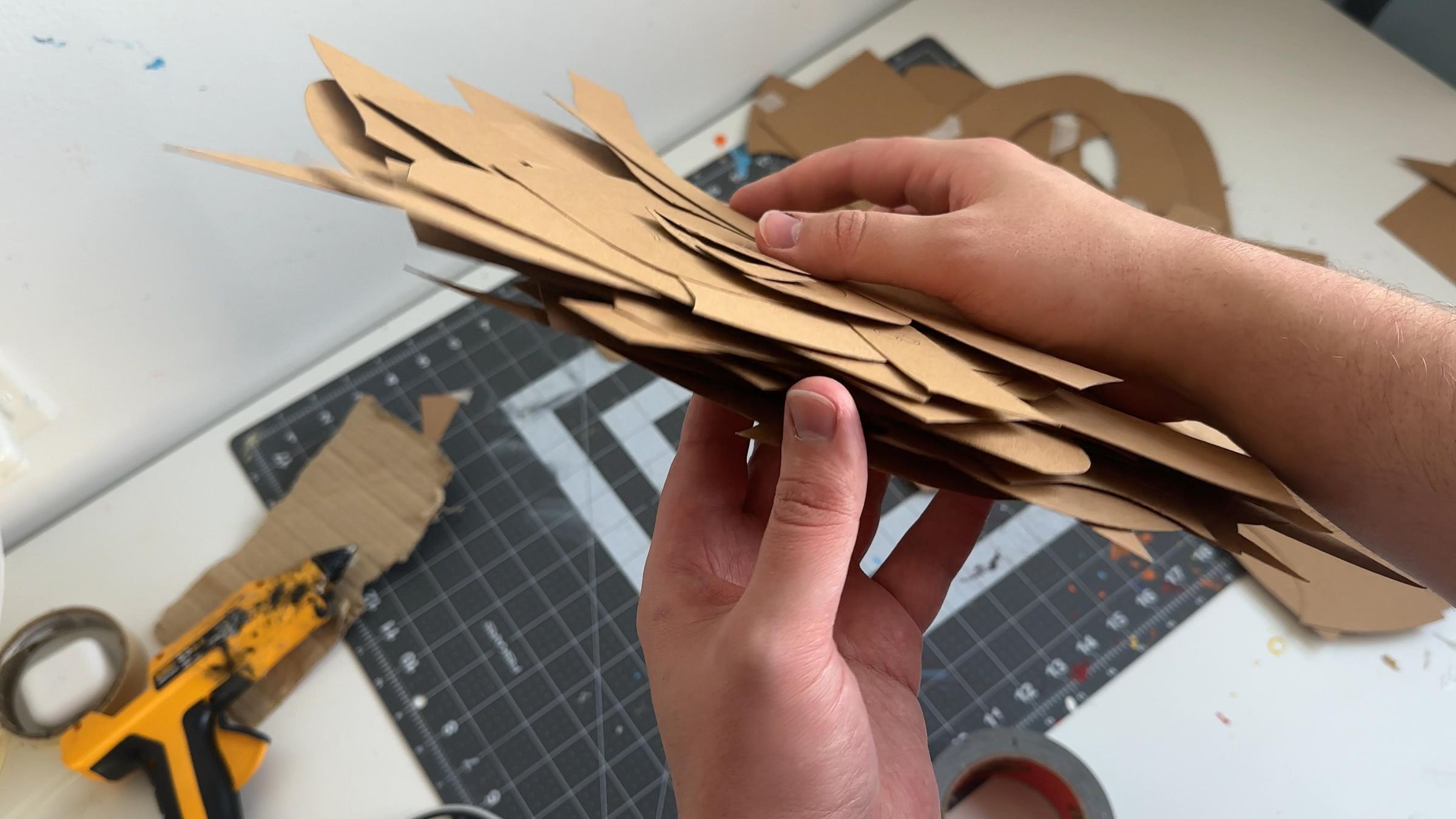 Easy DIY Elephant Mask and Wall Head – Just Crumple and Glue! : 9 Steps (with Pictures ...