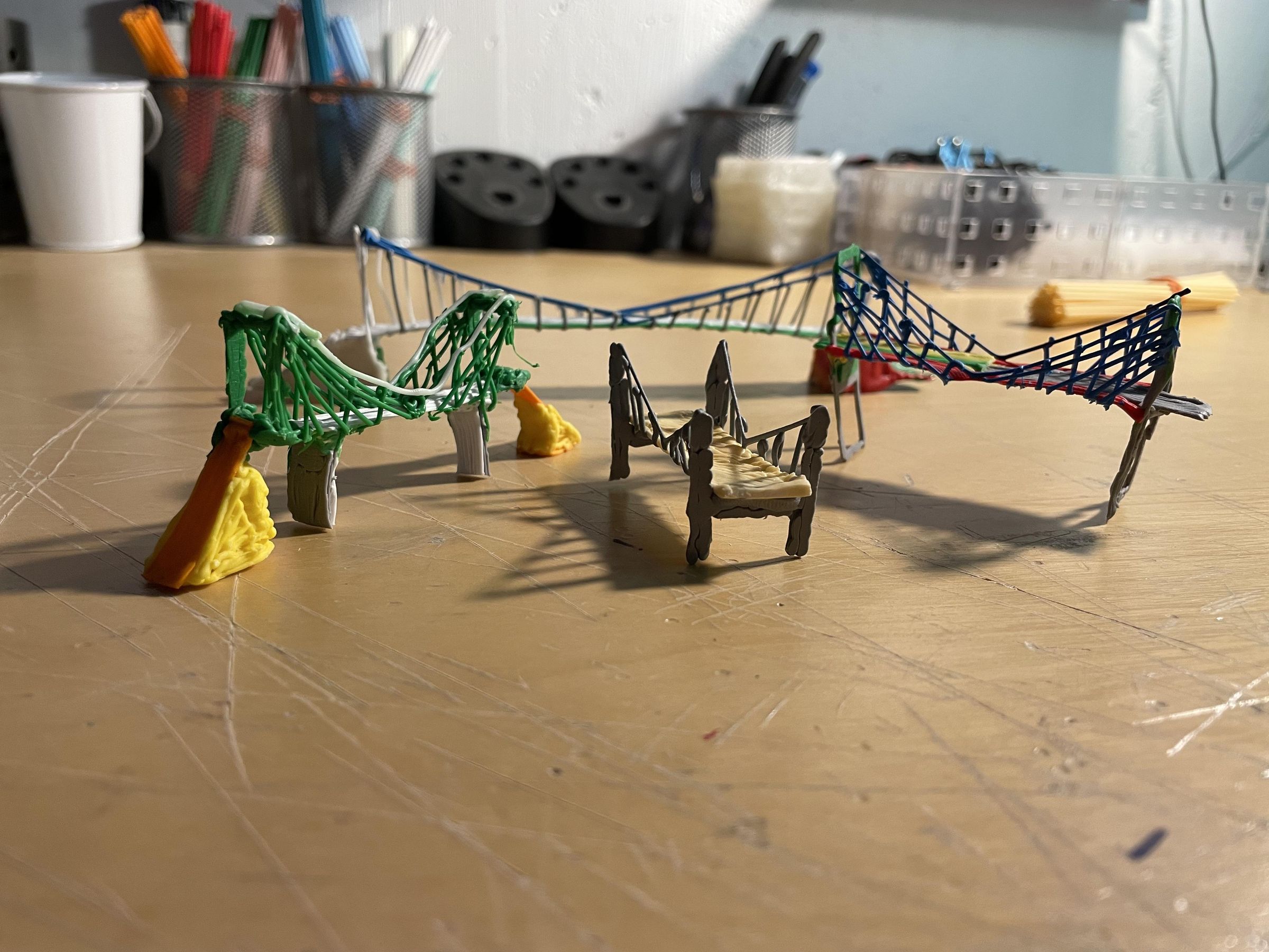 Cool 3D Pen Bridge Sculpture! : 3 Steps - Instructables