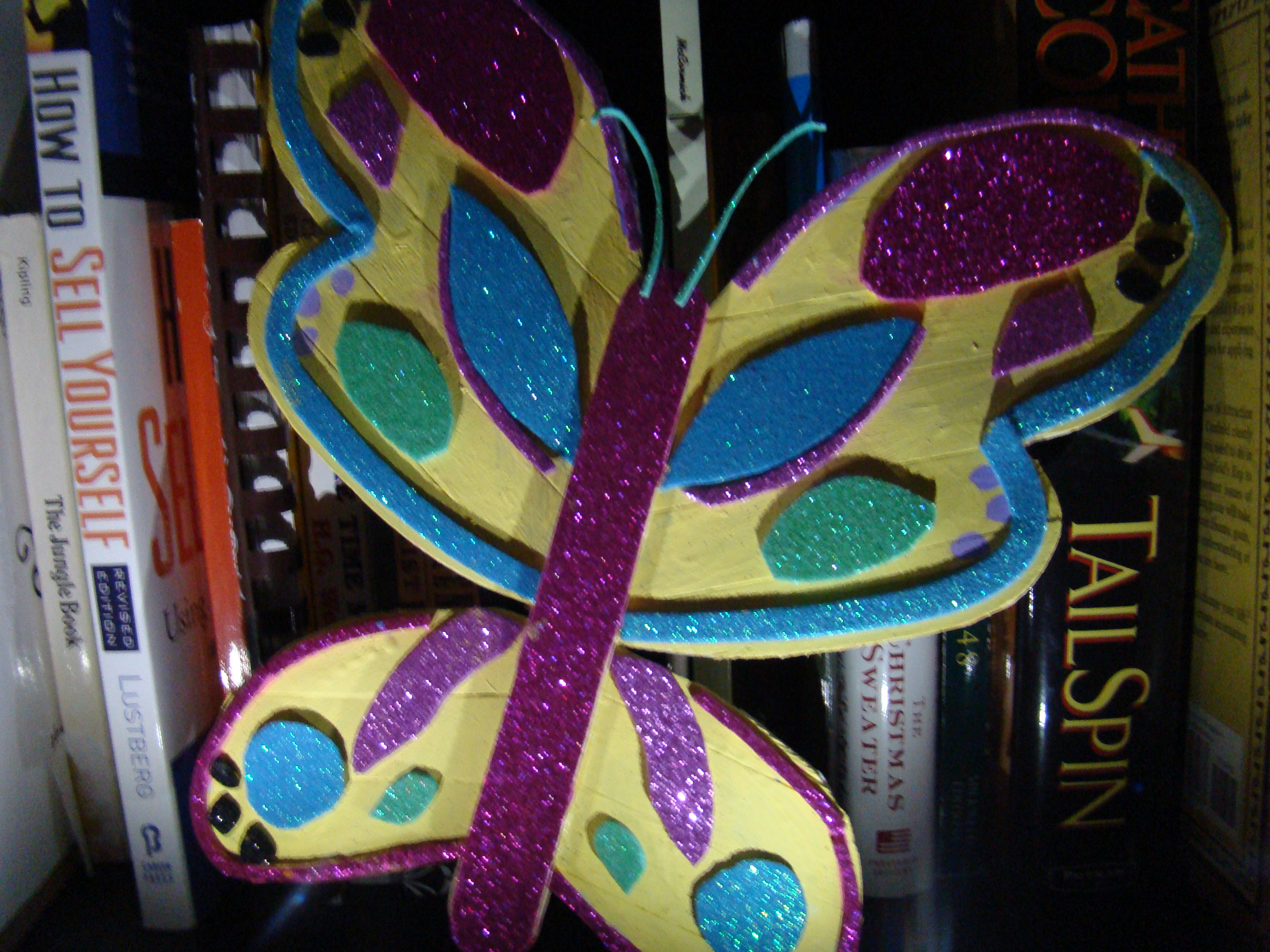 Popsicle Stick Butterfly : 6 Steps - Instructables