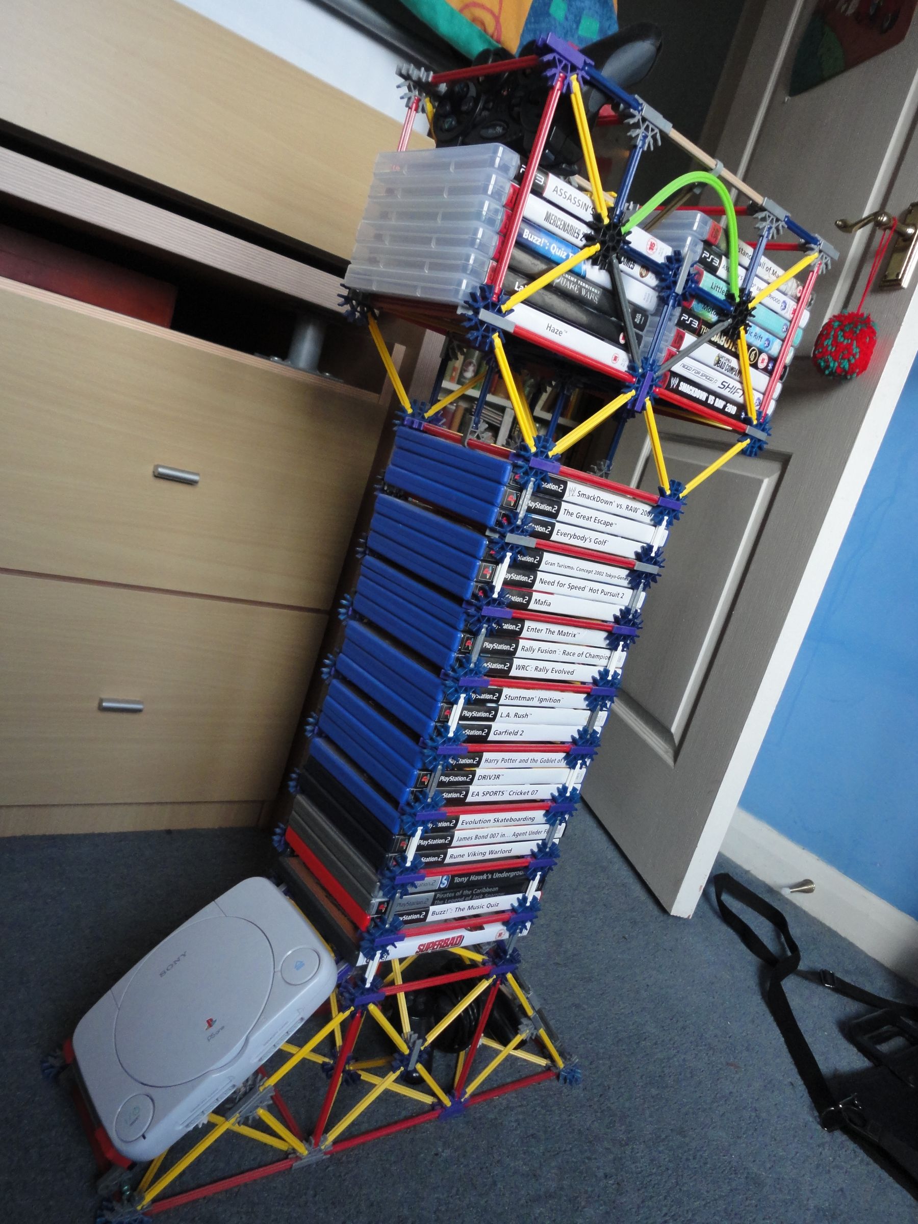 K'nex Games Stand - Instructables