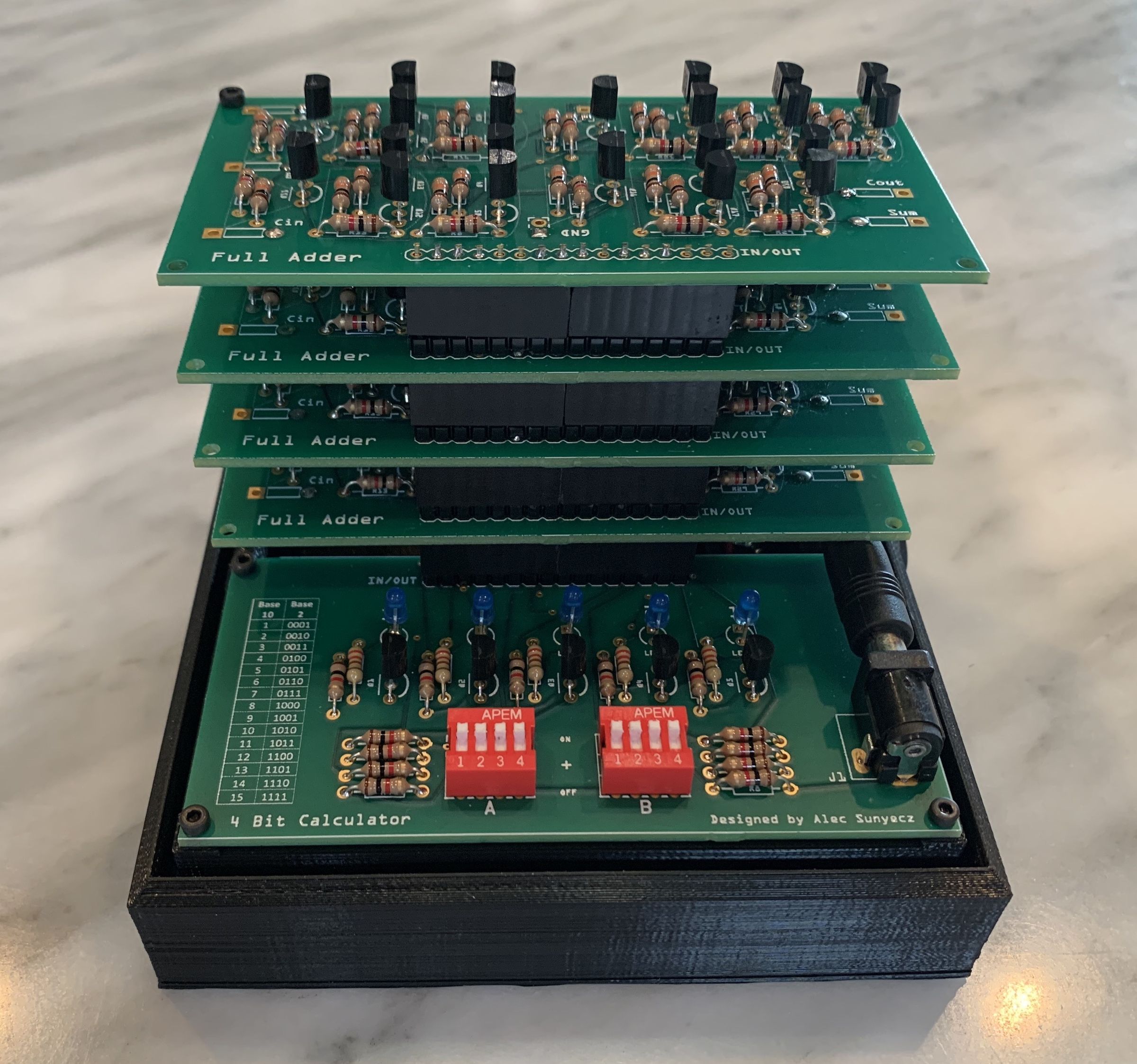 4-bit Binary Calculator : 11 Steps (with Pictures) - Instructables