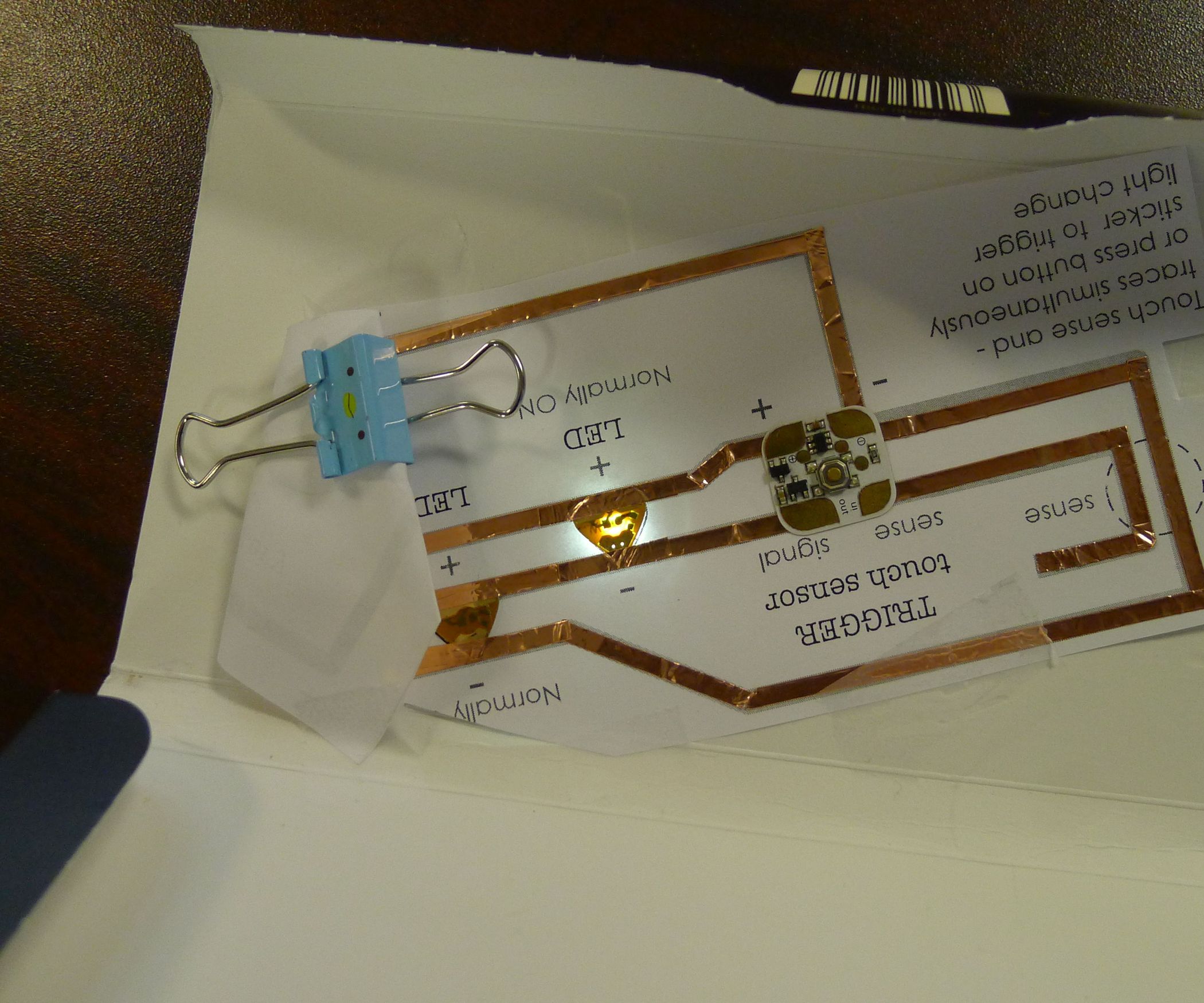 Magic Chocolate Box - Chibitronics Circuit Sticker Project : 8 Steps ...
