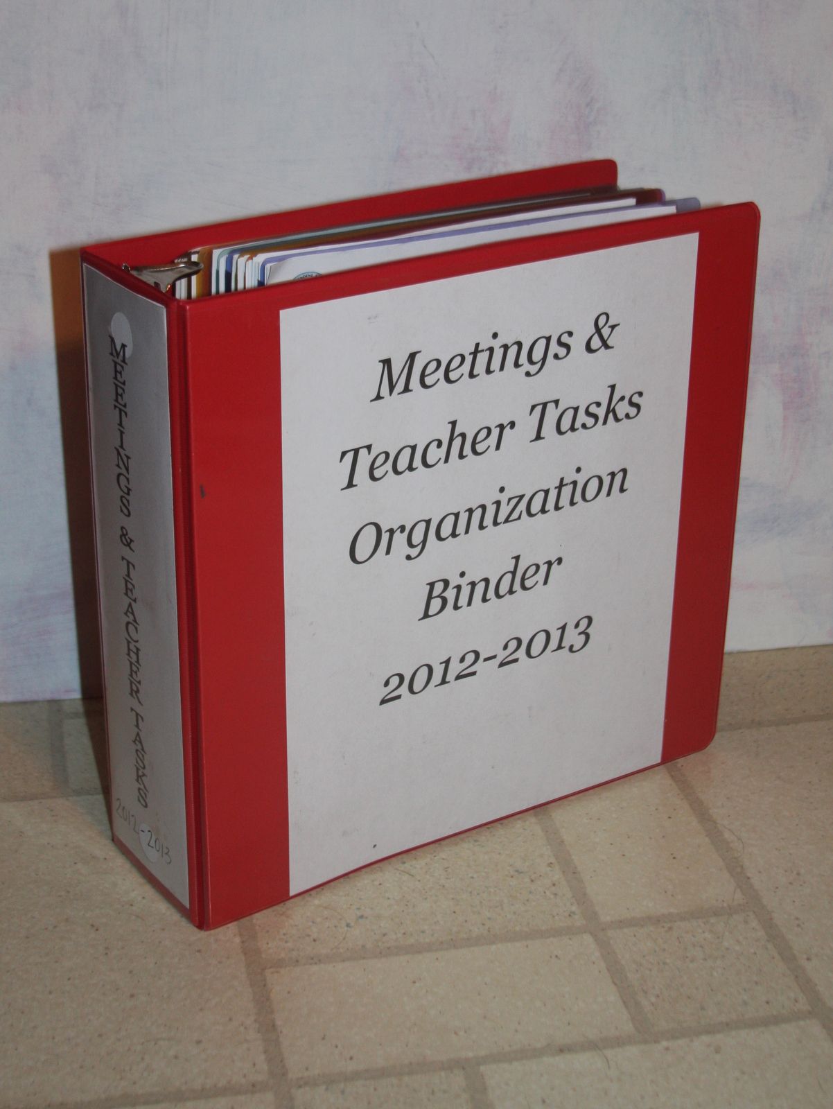 Teacher Tasks Organizer Notebook : 3 Steps (with Pictures) - Instructables