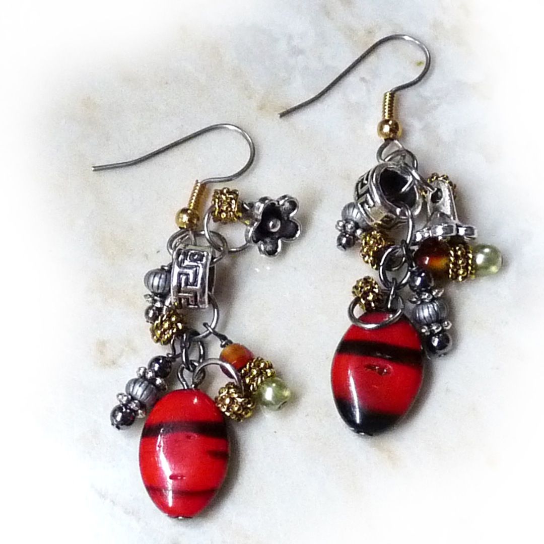 Best Beaded Cluster Earrings : 12 Steps (with Pictures) - Instructables