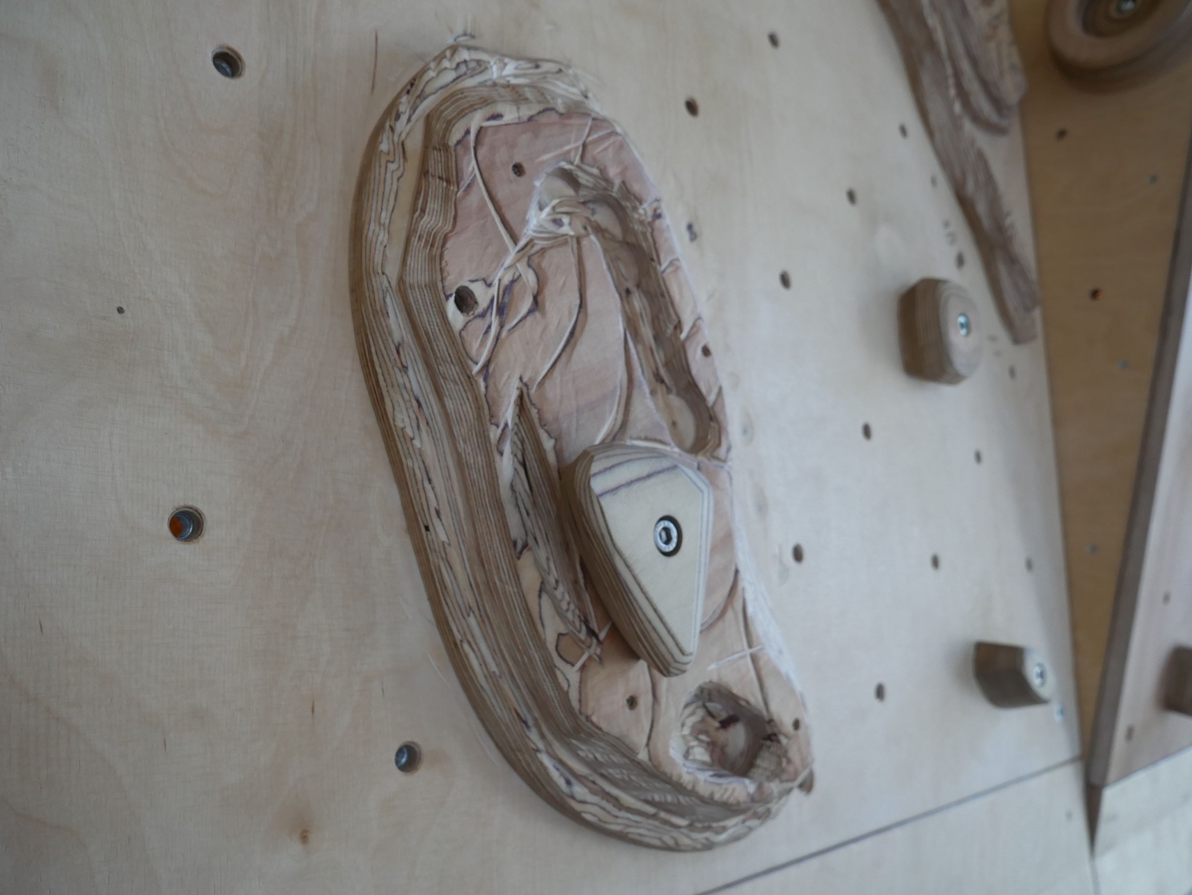 All Wooden Climbing Wall (with Interchangeable Wall Parts) : 8 Steps ...